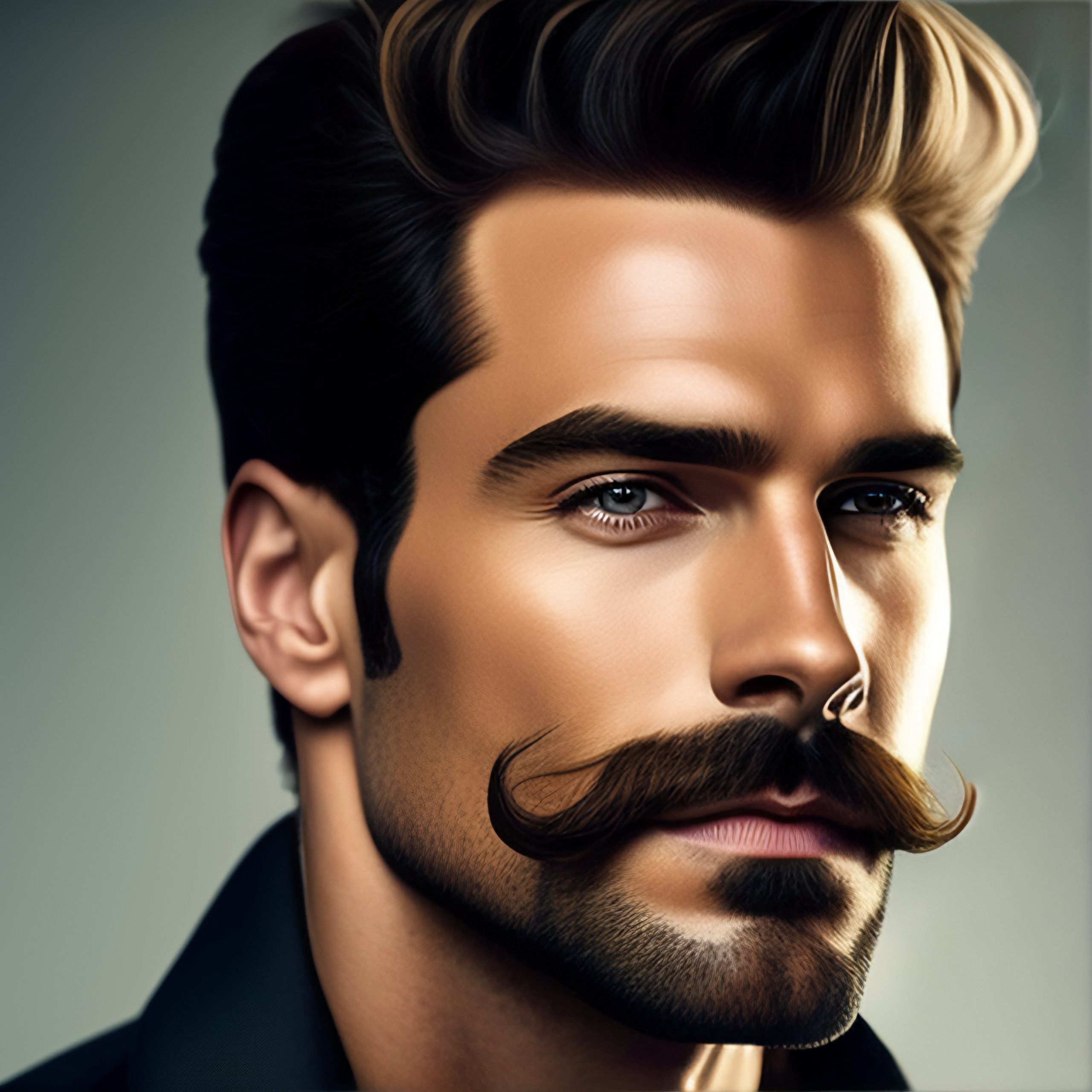 Lexica - Un homme de longue taille, avec beaucoup de cheveux, avec des ...