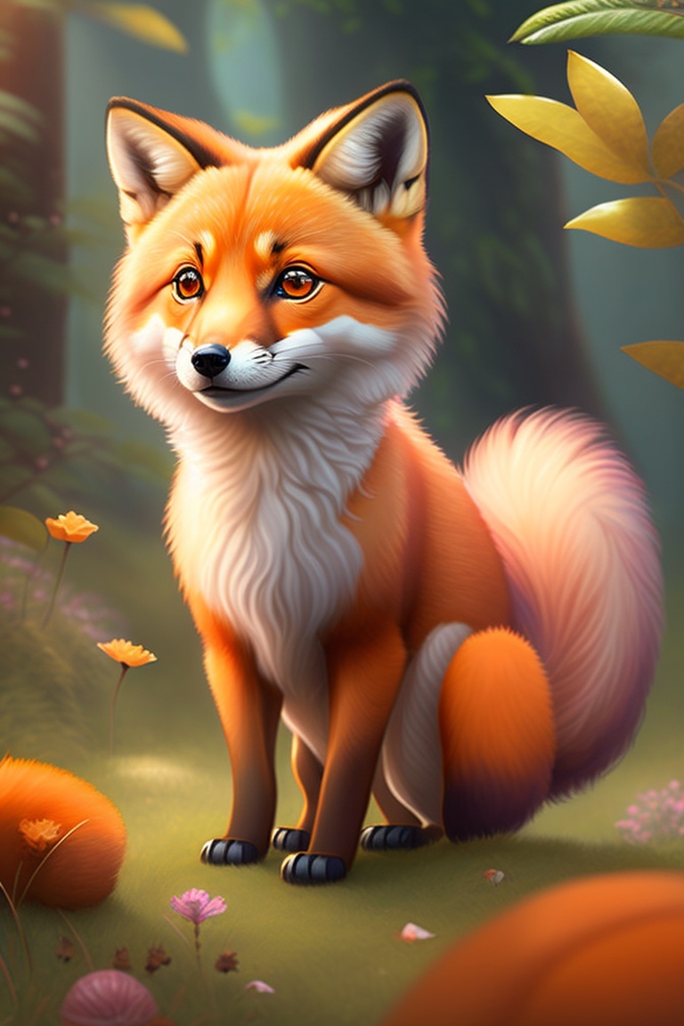 Lexica - Once upon a time, in a lush and magical forest, there lived a ...