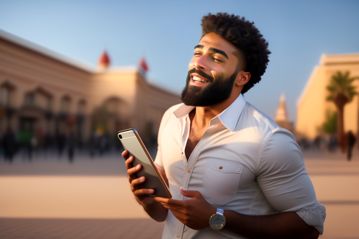 Lexica - A young man with a beard, with an astonished facial expression ...