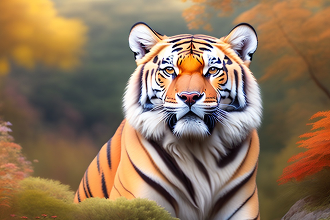 Lexica - Describe Raj the tiger's personality, including his strengths ...