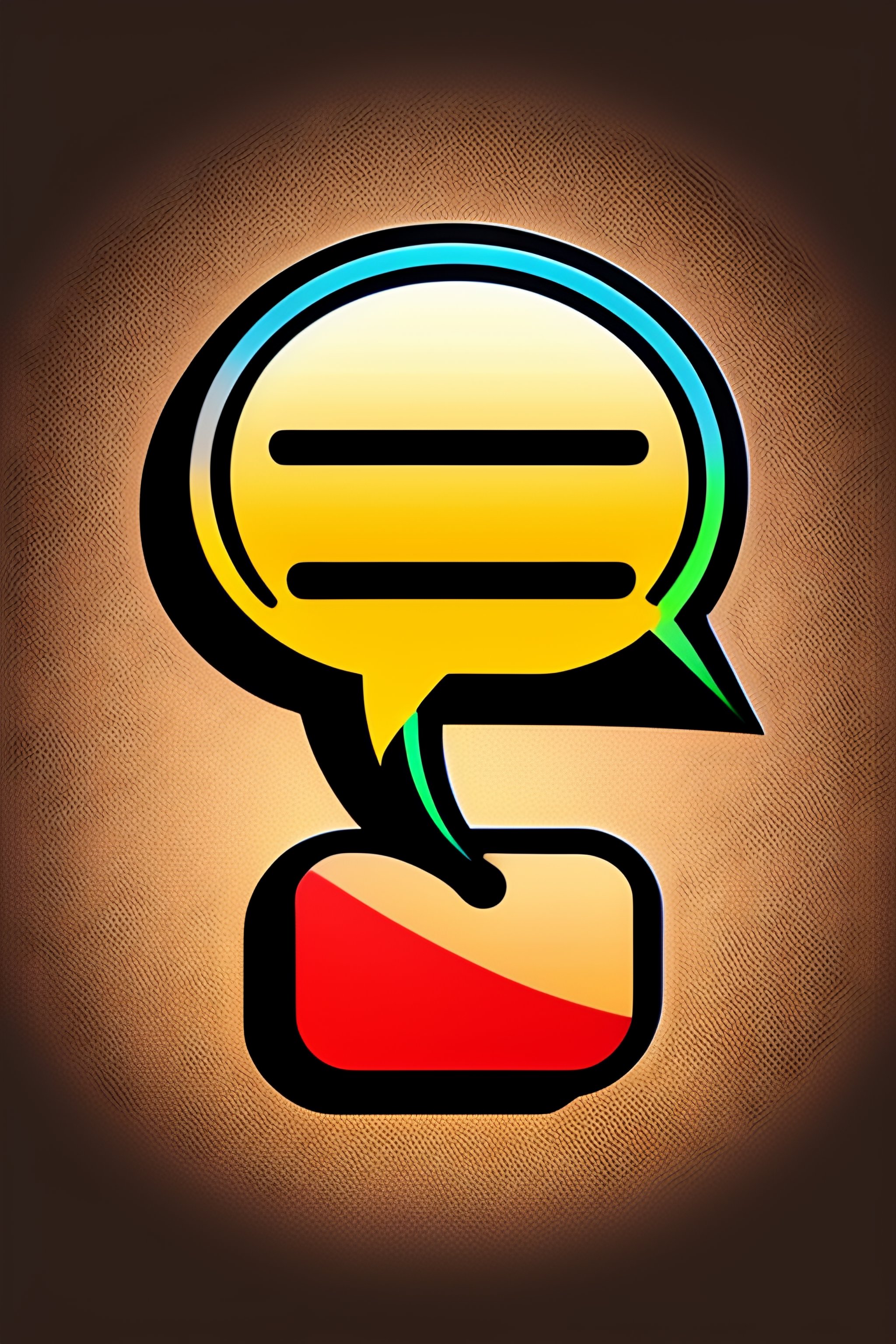 Lexica - Speech bubble, modern speech bubble, talkshow, logotype, icon, cartoon