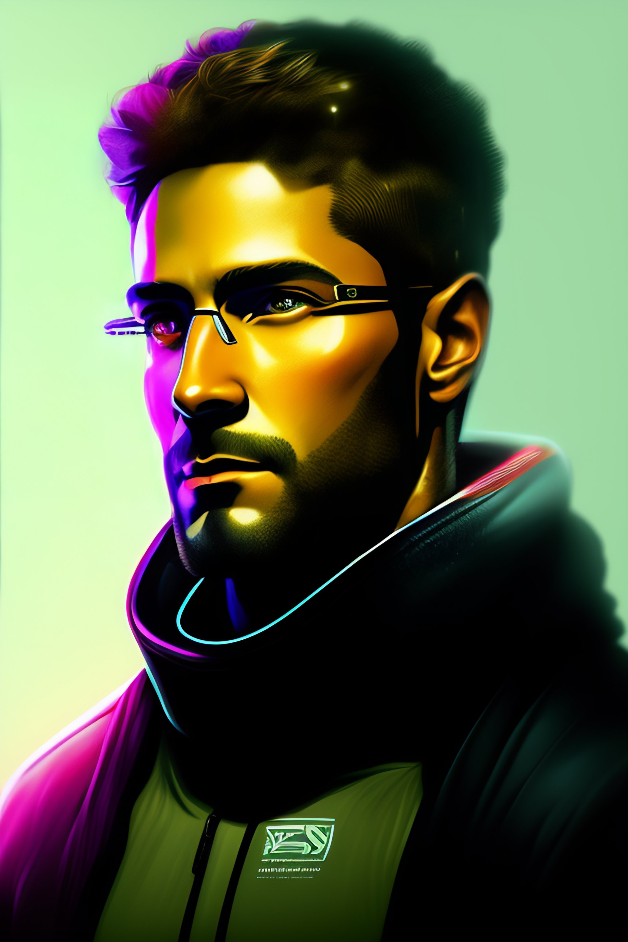 Lexica - Sam fisher random style and illustration