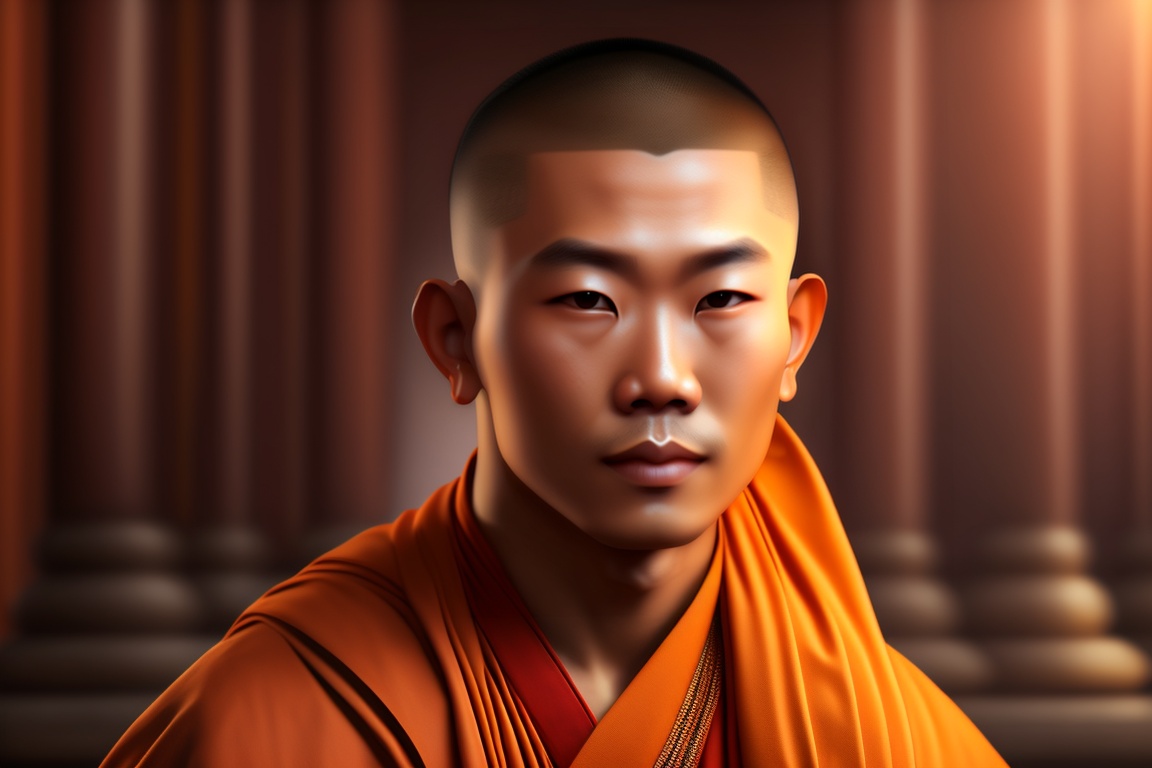 Lexica - Buddhist monk He lives in a world full of noise and ...