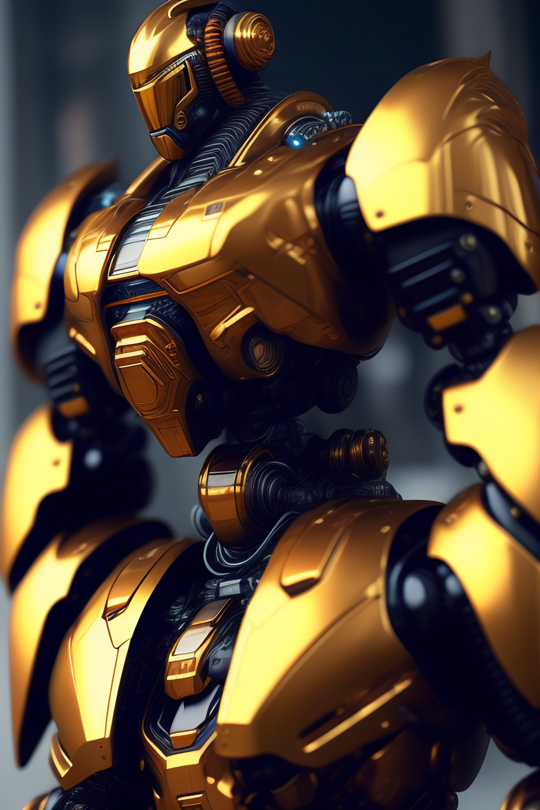 Lexica - A japusa, realistic scifi cyberpunk power armor robot ...