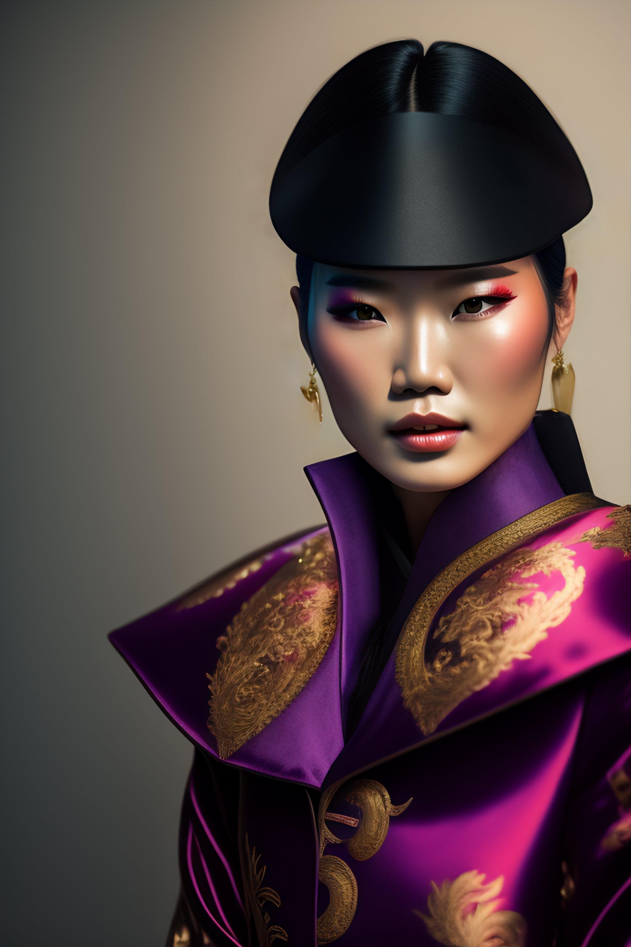 Lexica - An award-winning closeup photo of an asian female model ...