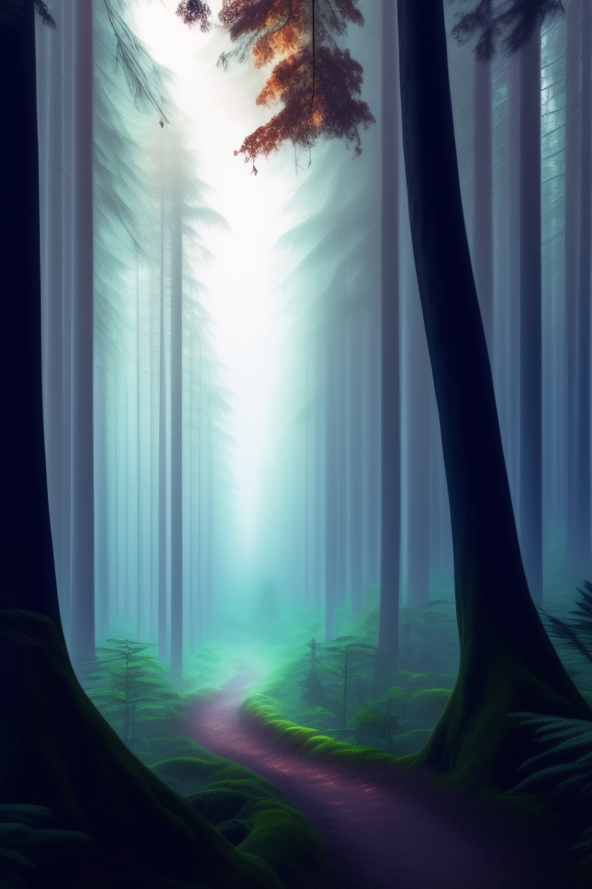 Lexica - This realm is a dense and misty forest, filled with towering ...
