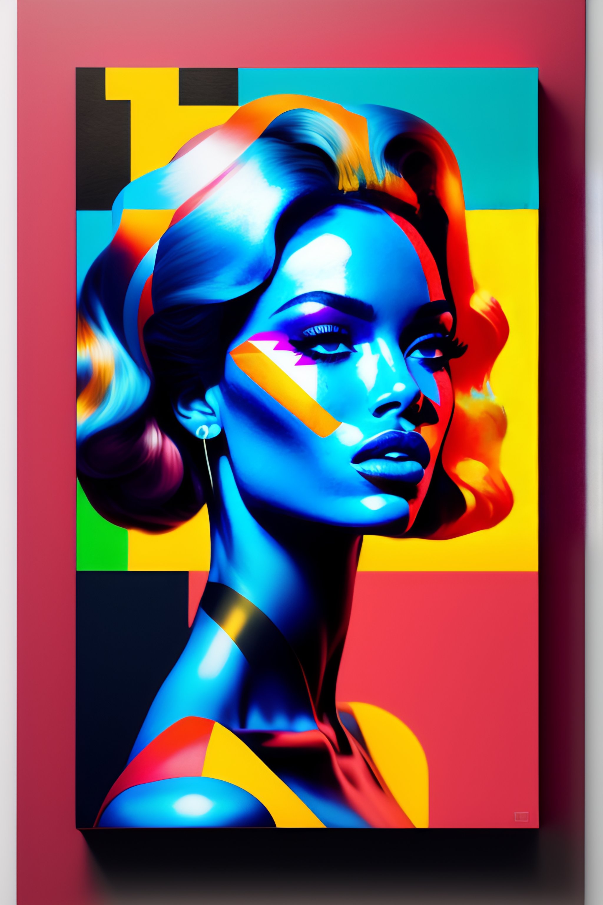 Lexica - Pop art, hyper- female model in the streets of new-york ...