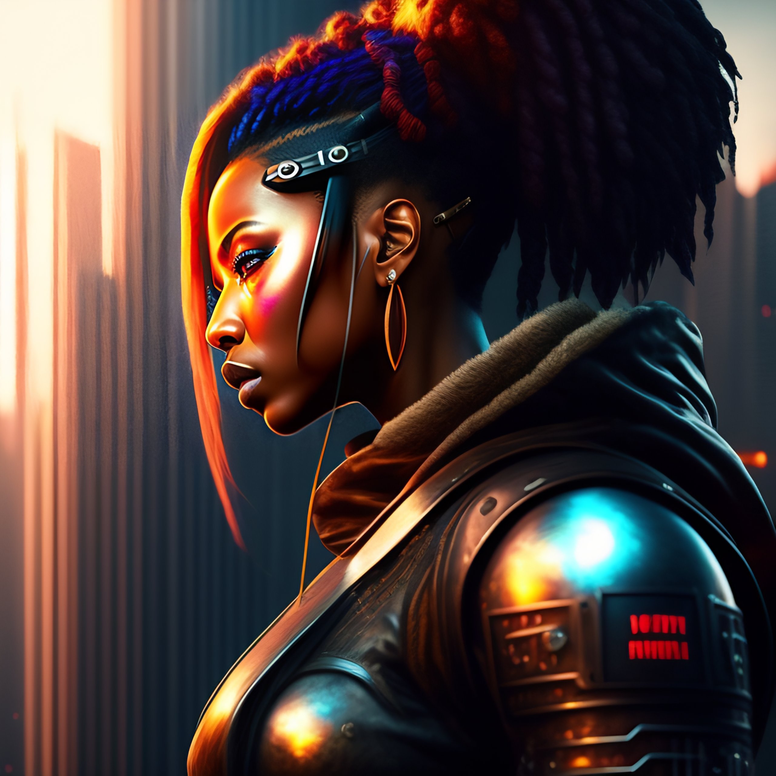 Lexica - Warrior cyberpunk music city