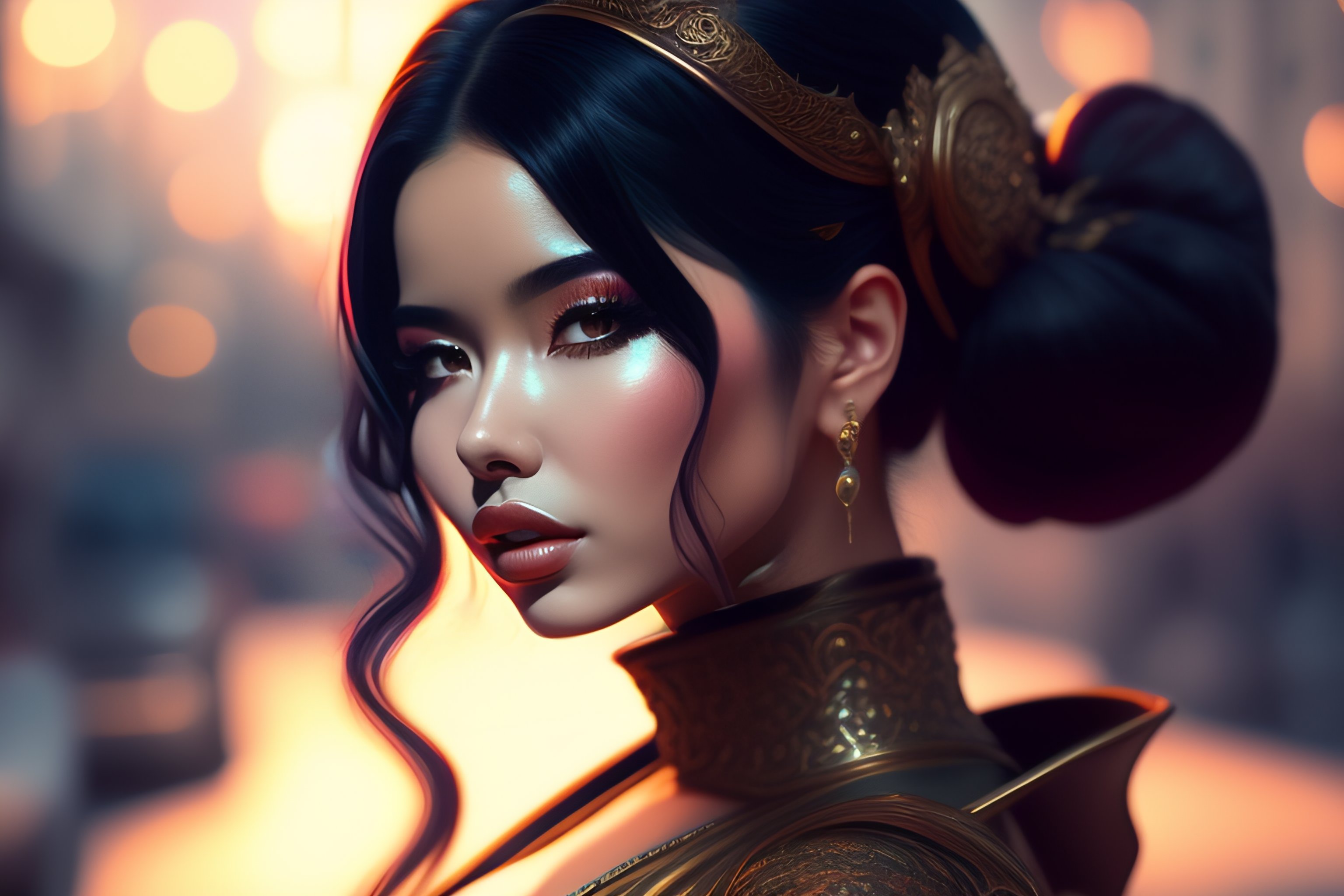 Lexica - Demi Rose, body shoot, full body, decaying in a whirlwind of ...