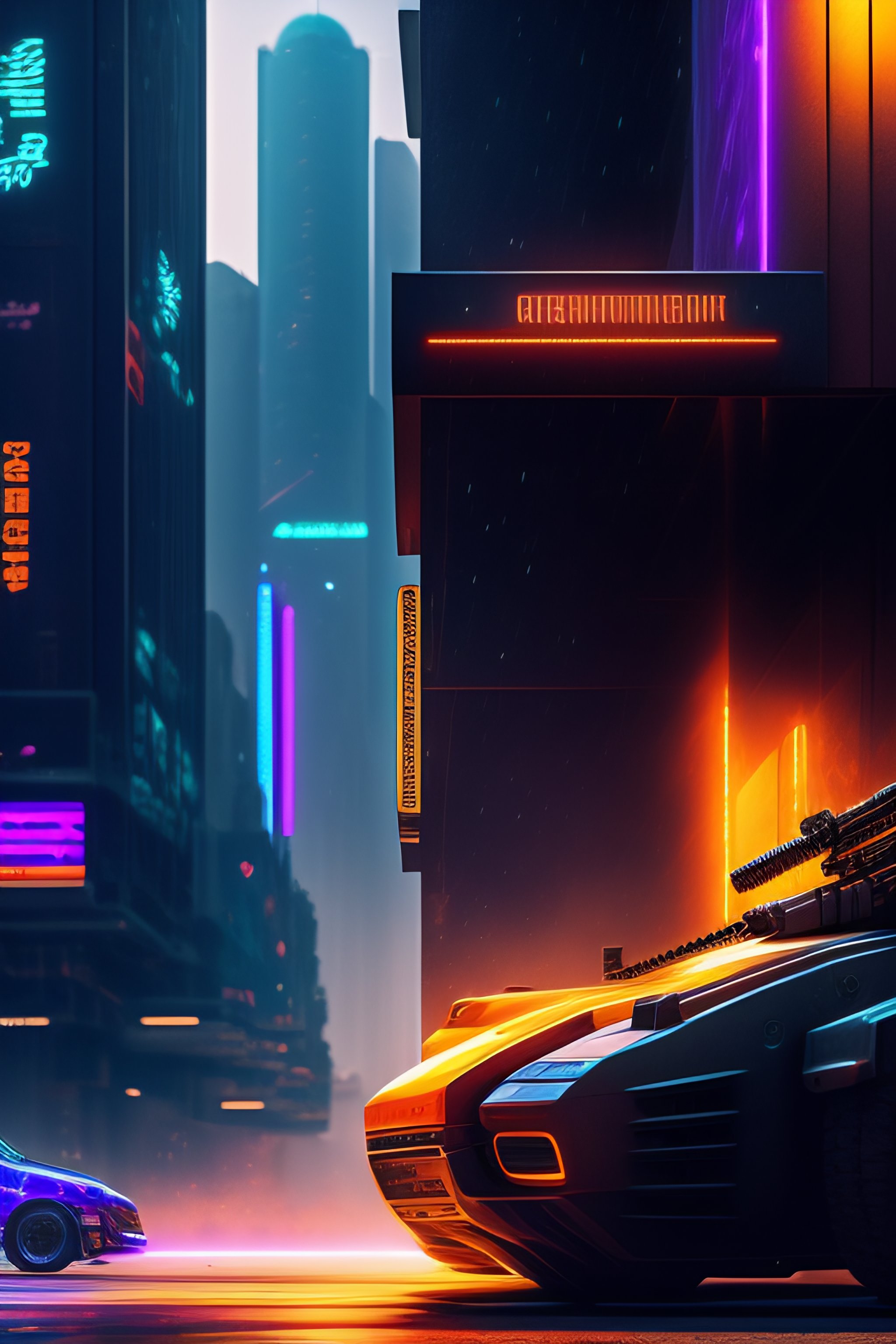 Lexica - Cyberpunk gunfight