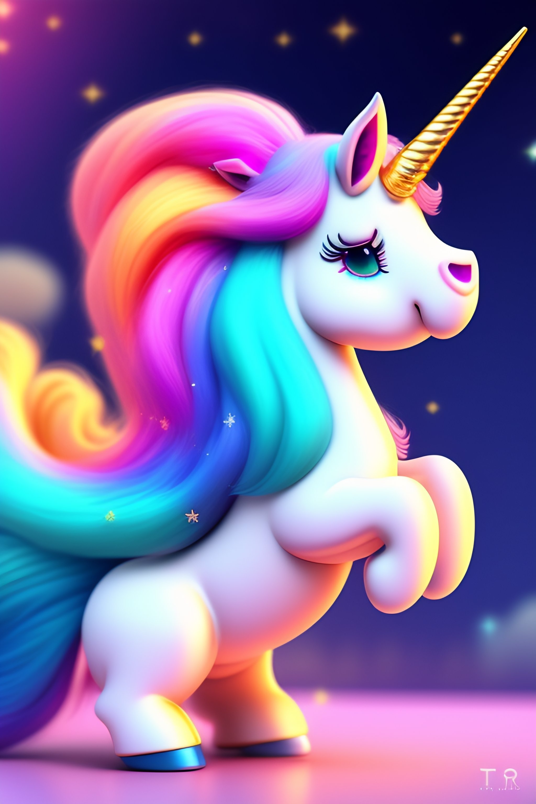 Unicorns Rainbows And Glitter