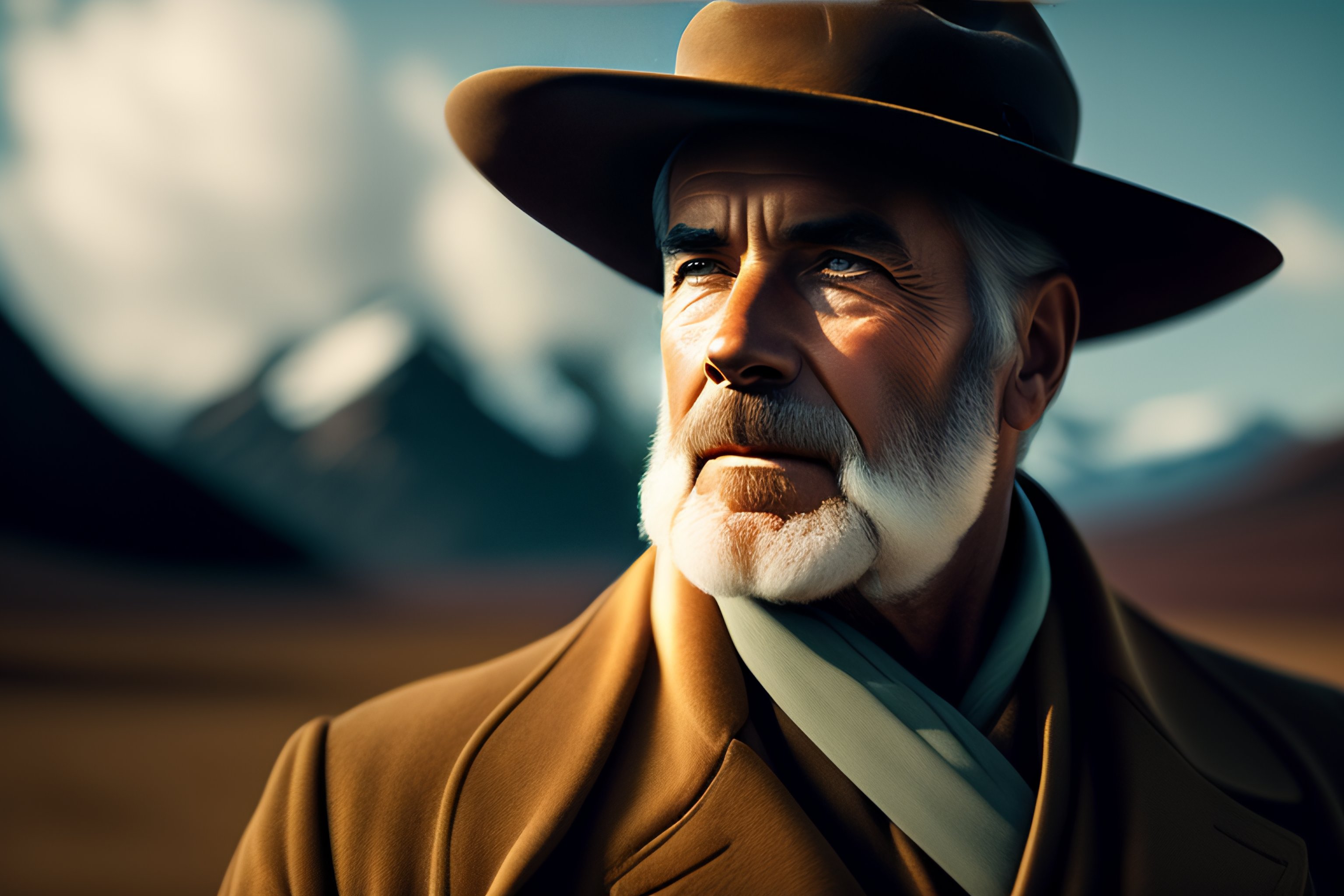 Lexica - Old park ranger man