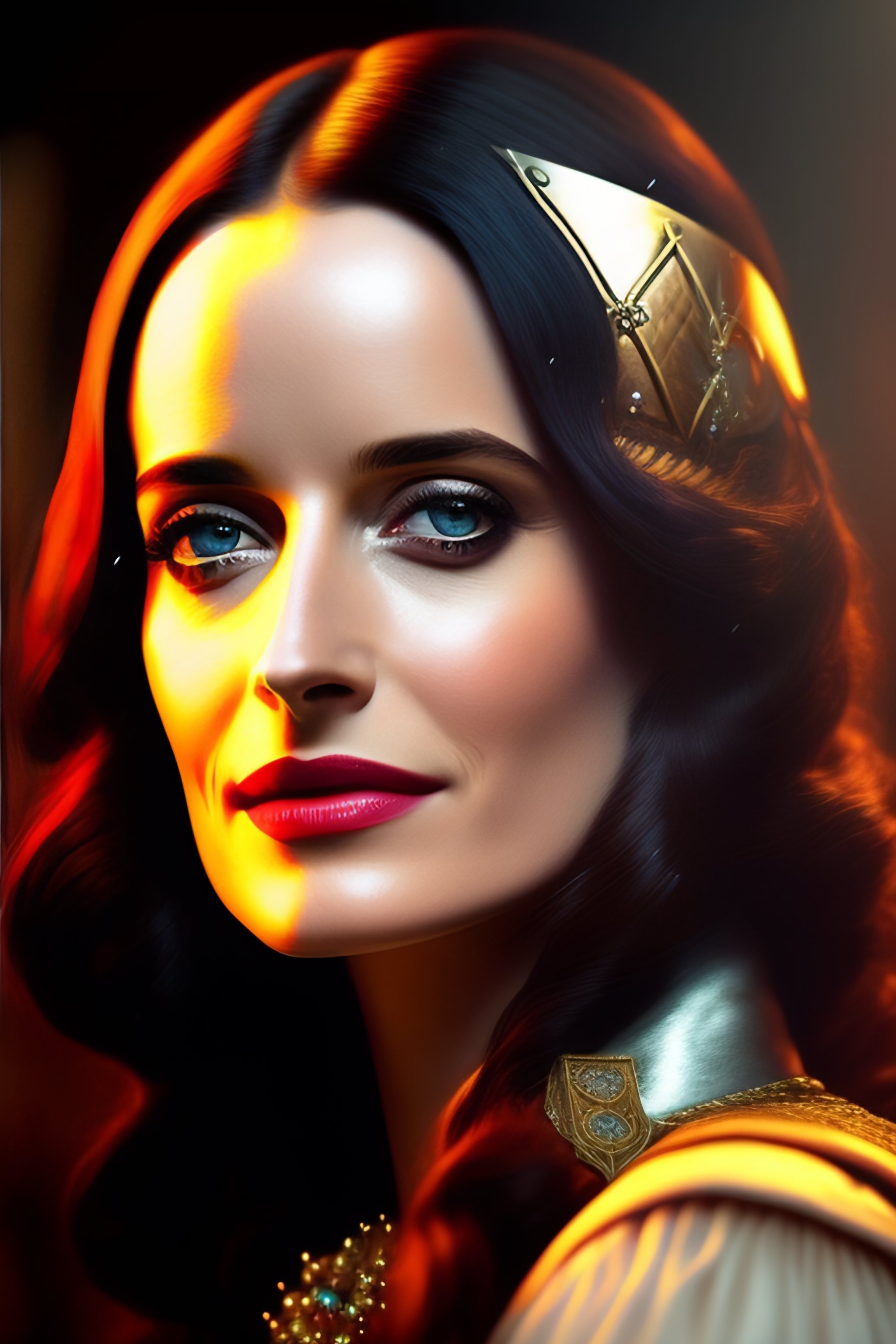 Lexica - Eva Green, magic, medieval, witch, druid