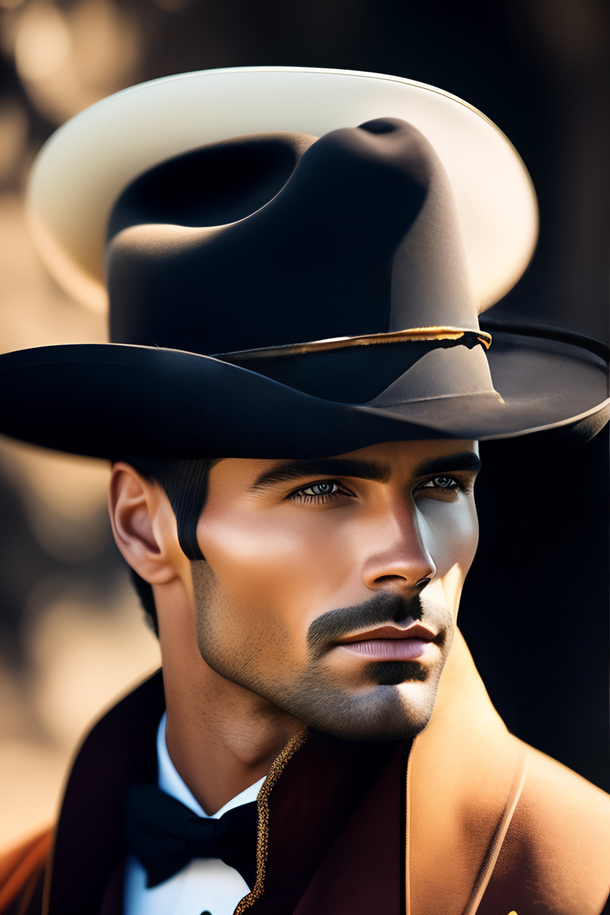 Lexica - Men charro black hat