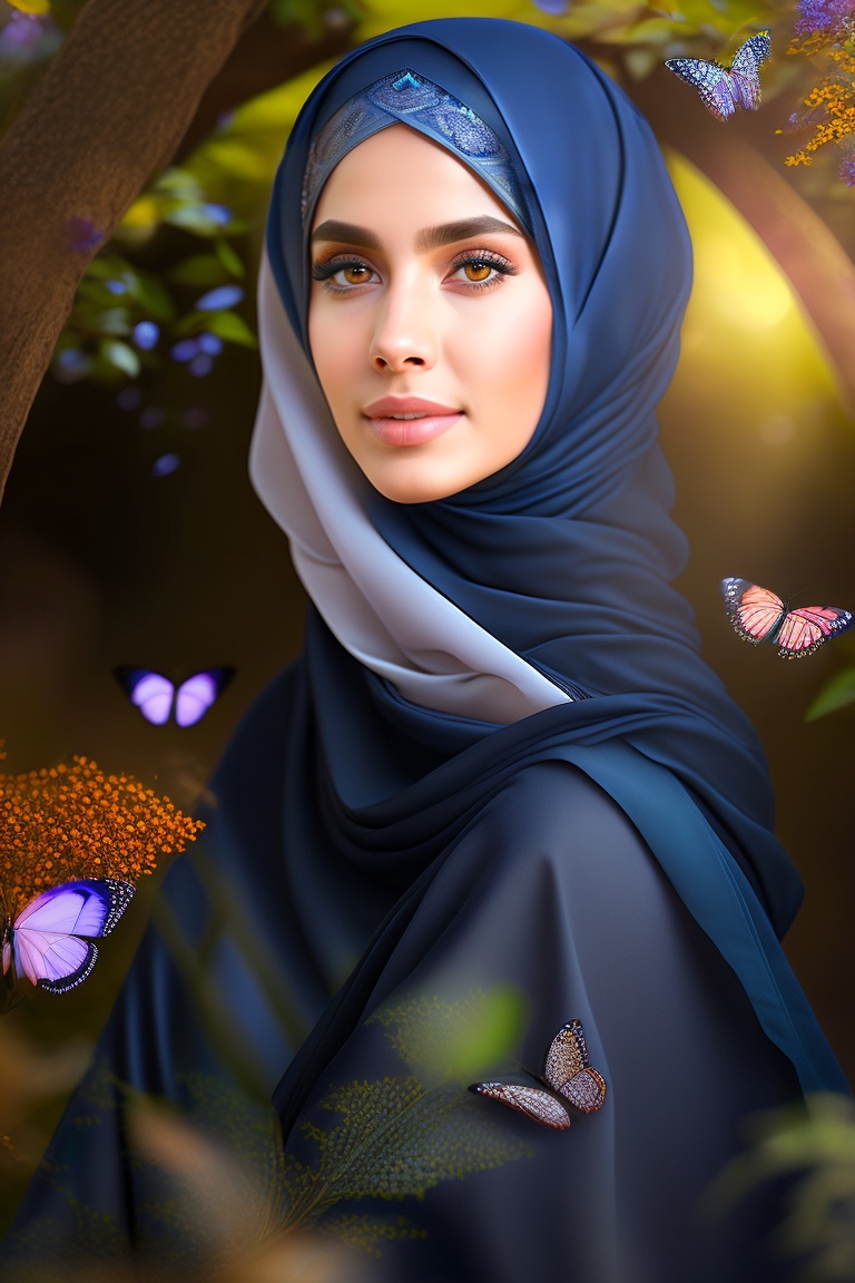 Lexica - Photo of most beautiful Muslim women portrait,ultra detailed ...