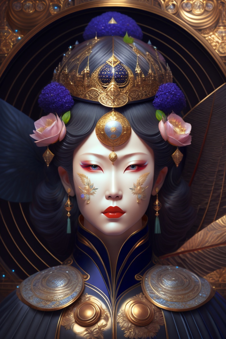 Lexica - ((ancient Japanese Male gods)), ((holding swords and gems ...