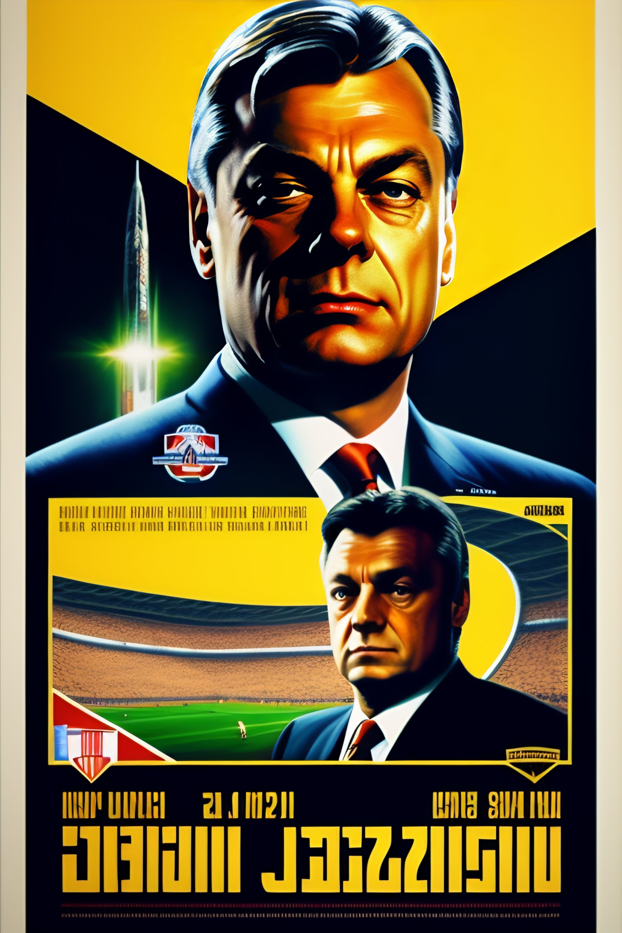 Lexica - Poster of Viktor Orbán, with Ráhel Orbán, József Szájer gutter ...