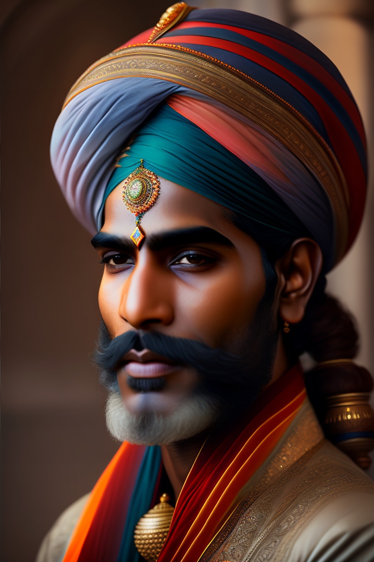 Lexica - Indian man , realistic photography