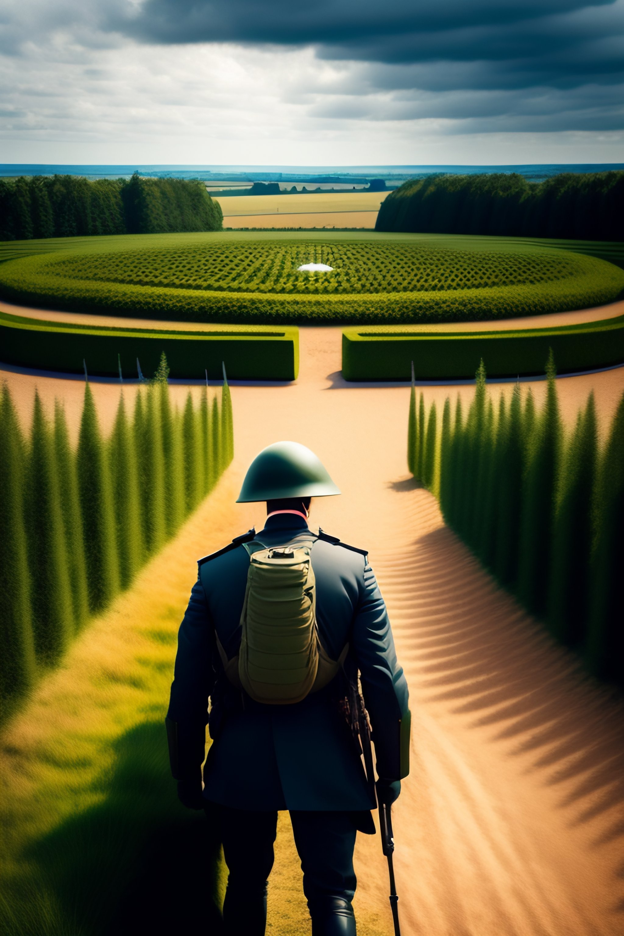 Lexica - World War One battle field art