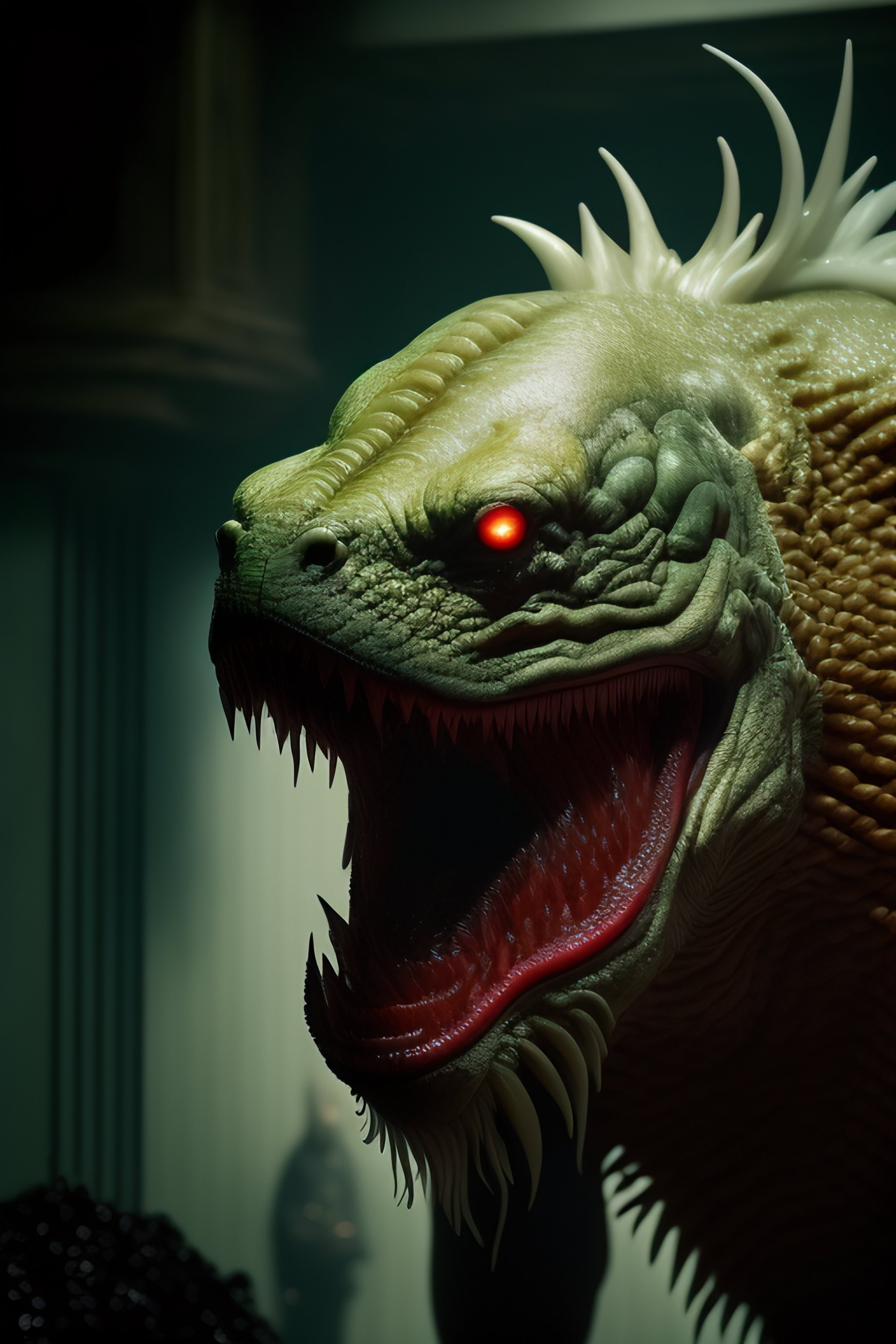 Lexica - A demonic, grotesque , horror , creature eating a human ...