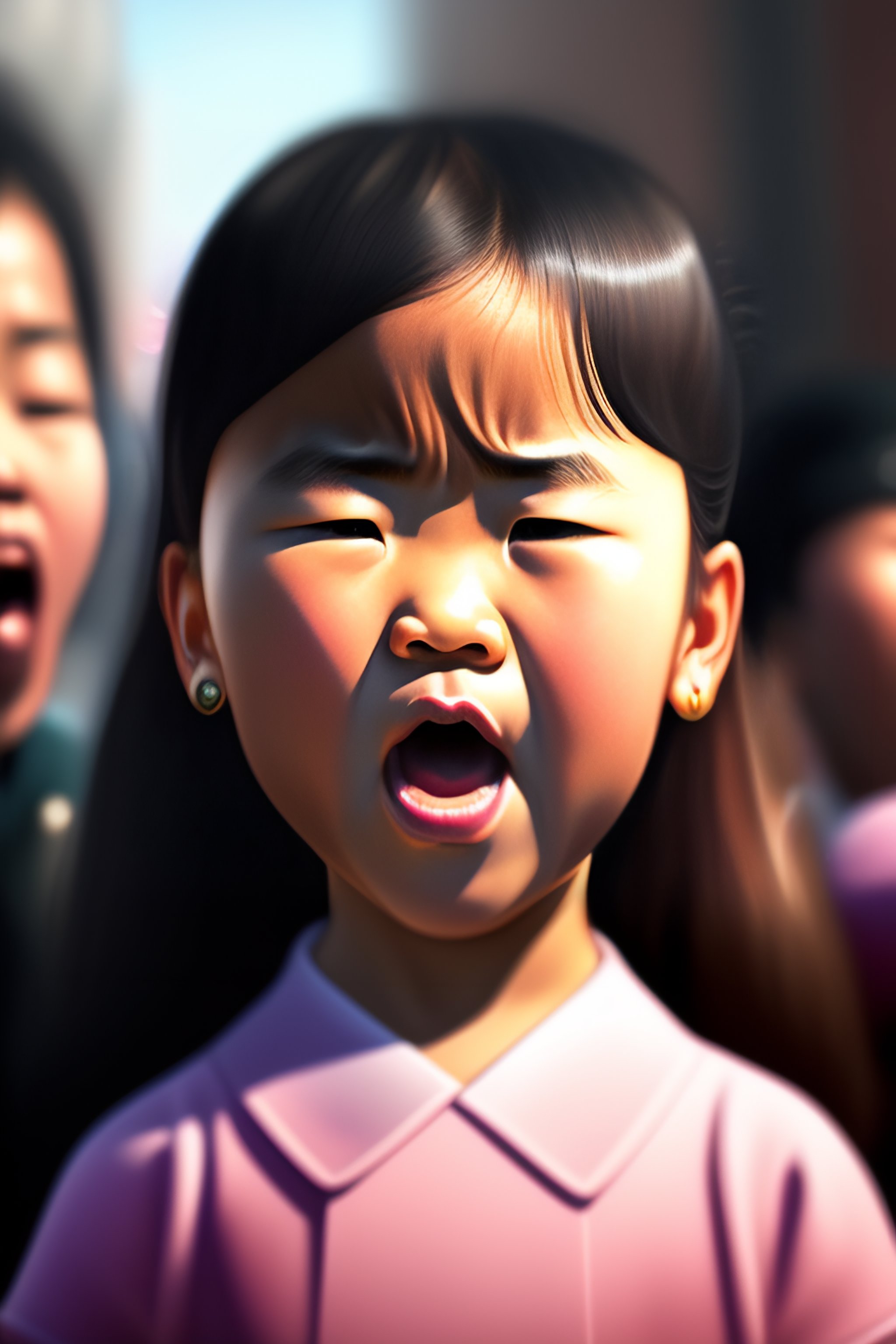 Lexica - Amazed,Amazed,Anger,girl, china,8k, cartoon