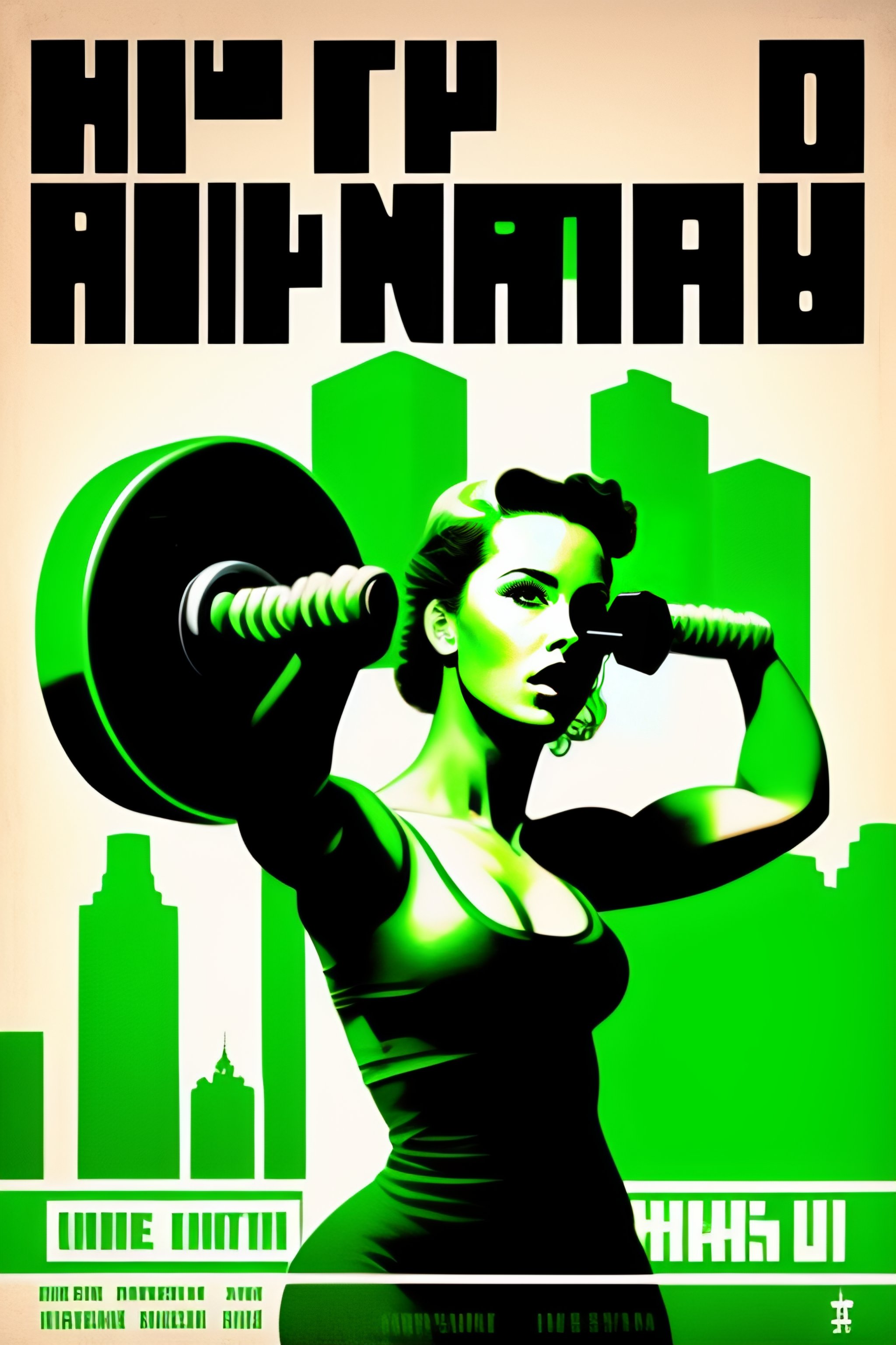 Lexica - Street art poster inspire by communist propaganda, green ...