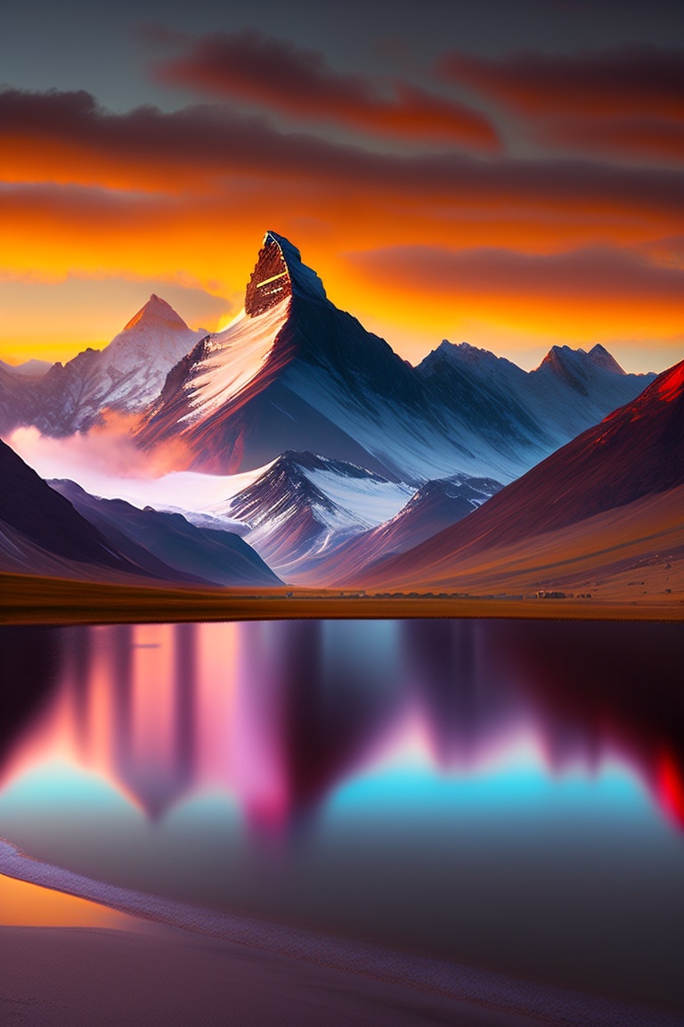 Lexica - Landscape of Matterhorn, alpes, animaux,