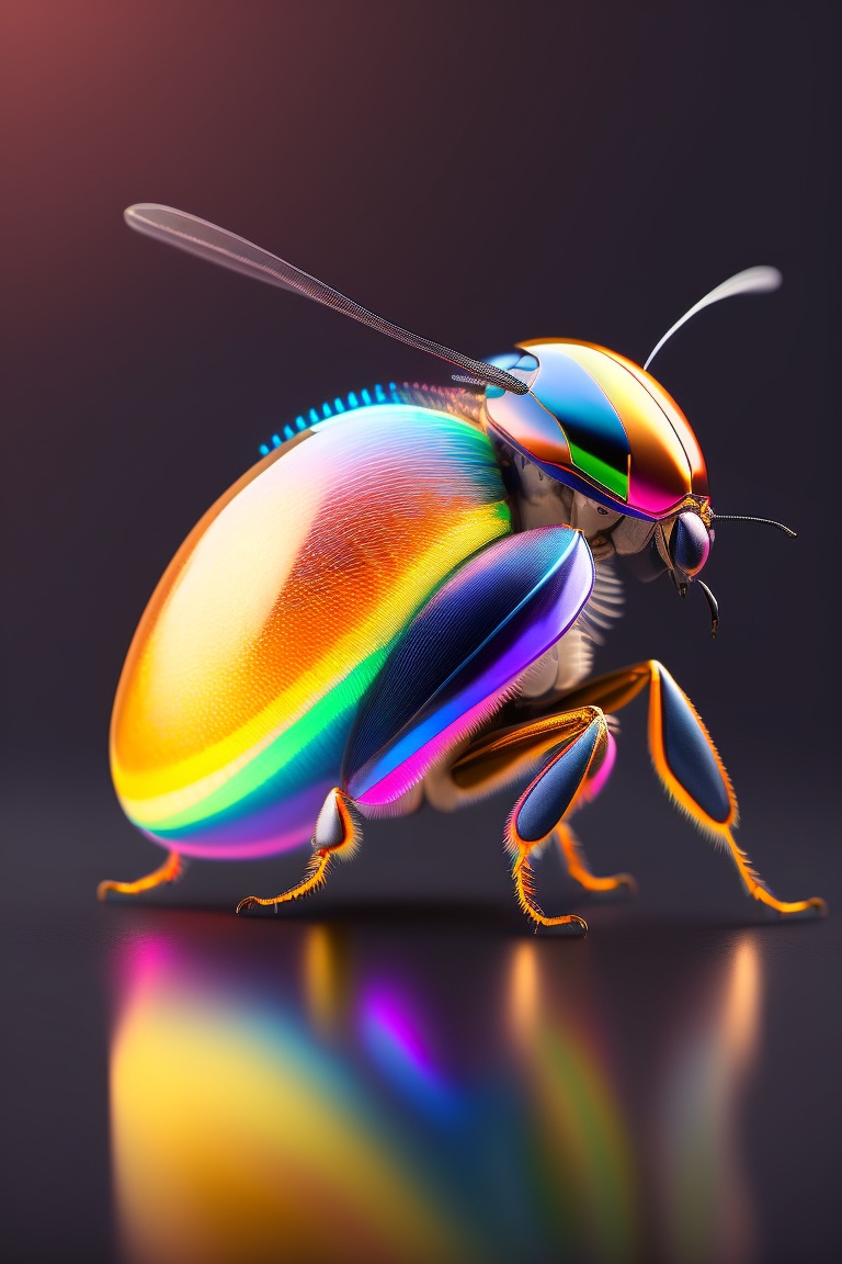 Lexica - Rainbow firefly insect - Figure Mode ultrahd, 8k, cyberpunk ...