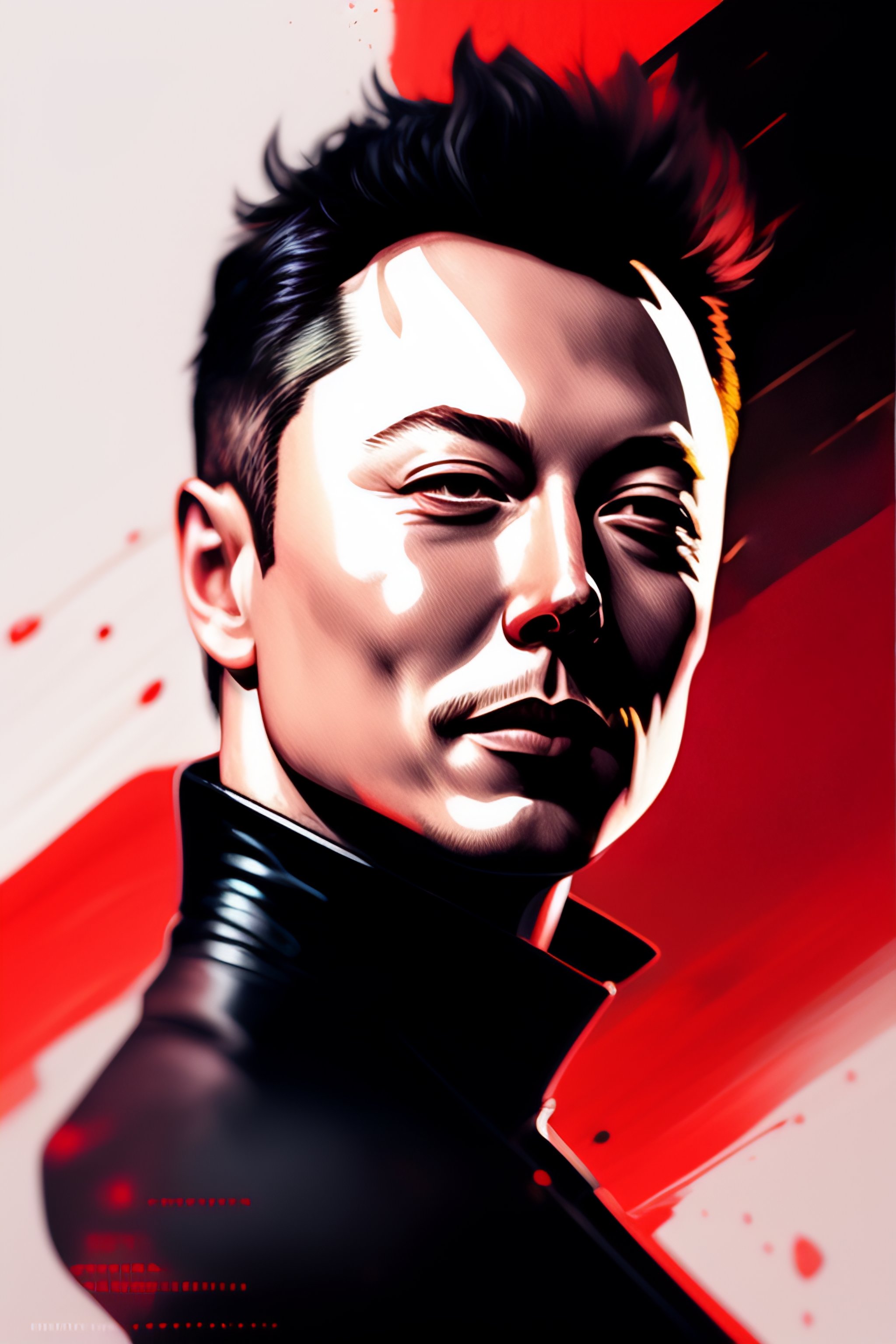 Lexica - Highly detailed portrait of elon musk, by Dustin Nguyen ...