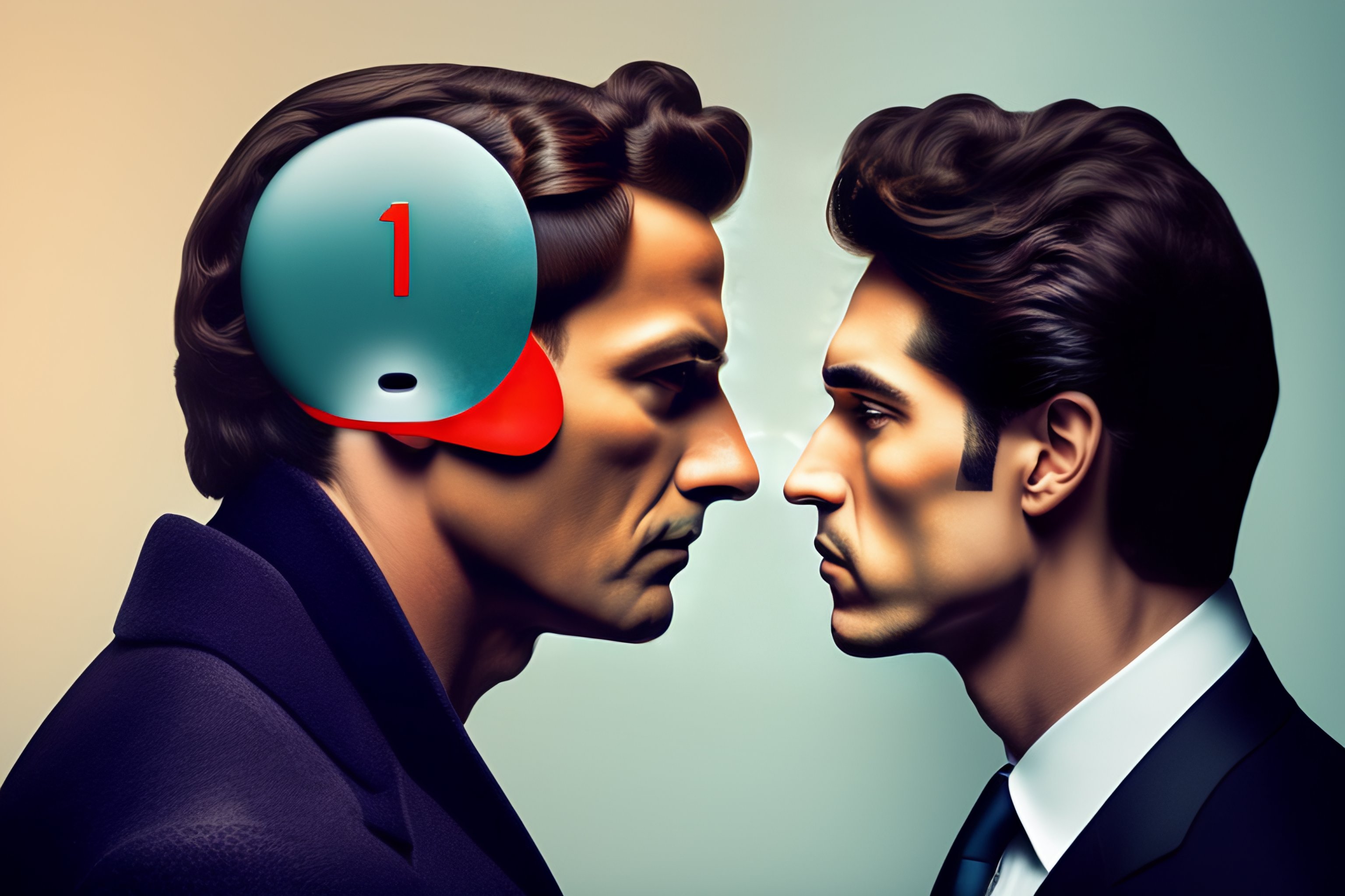 Lexica - The number six as eye and the number four as nose to simulate ...