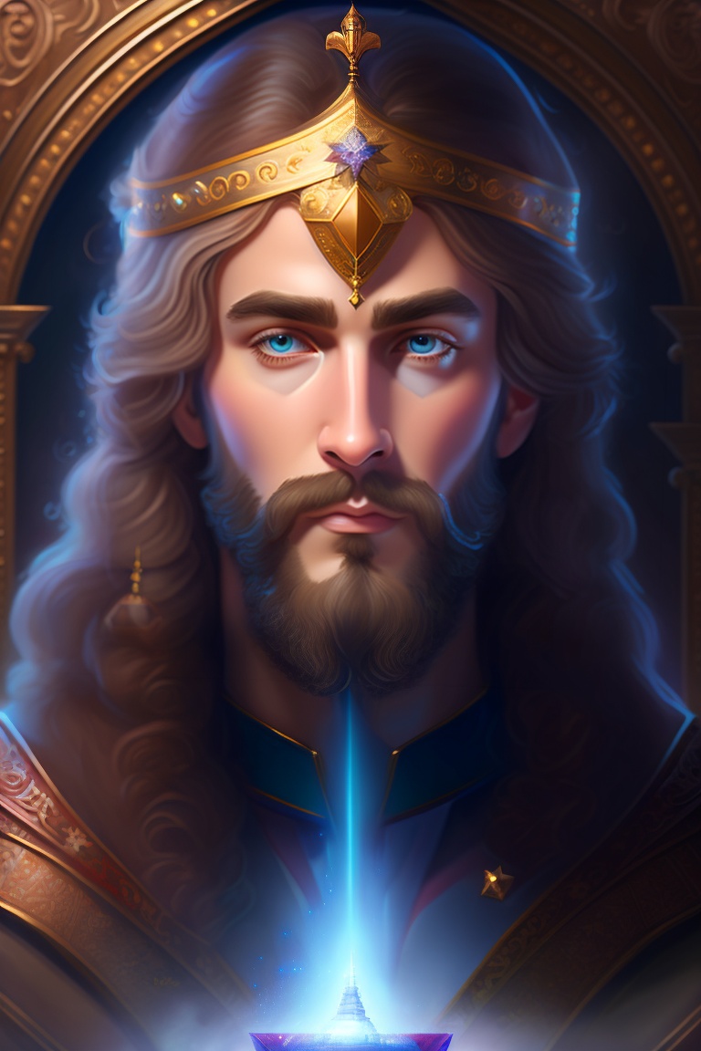 Lexica - Jesus christ , fantasy magic, intricate, elegant, sharp focus ...