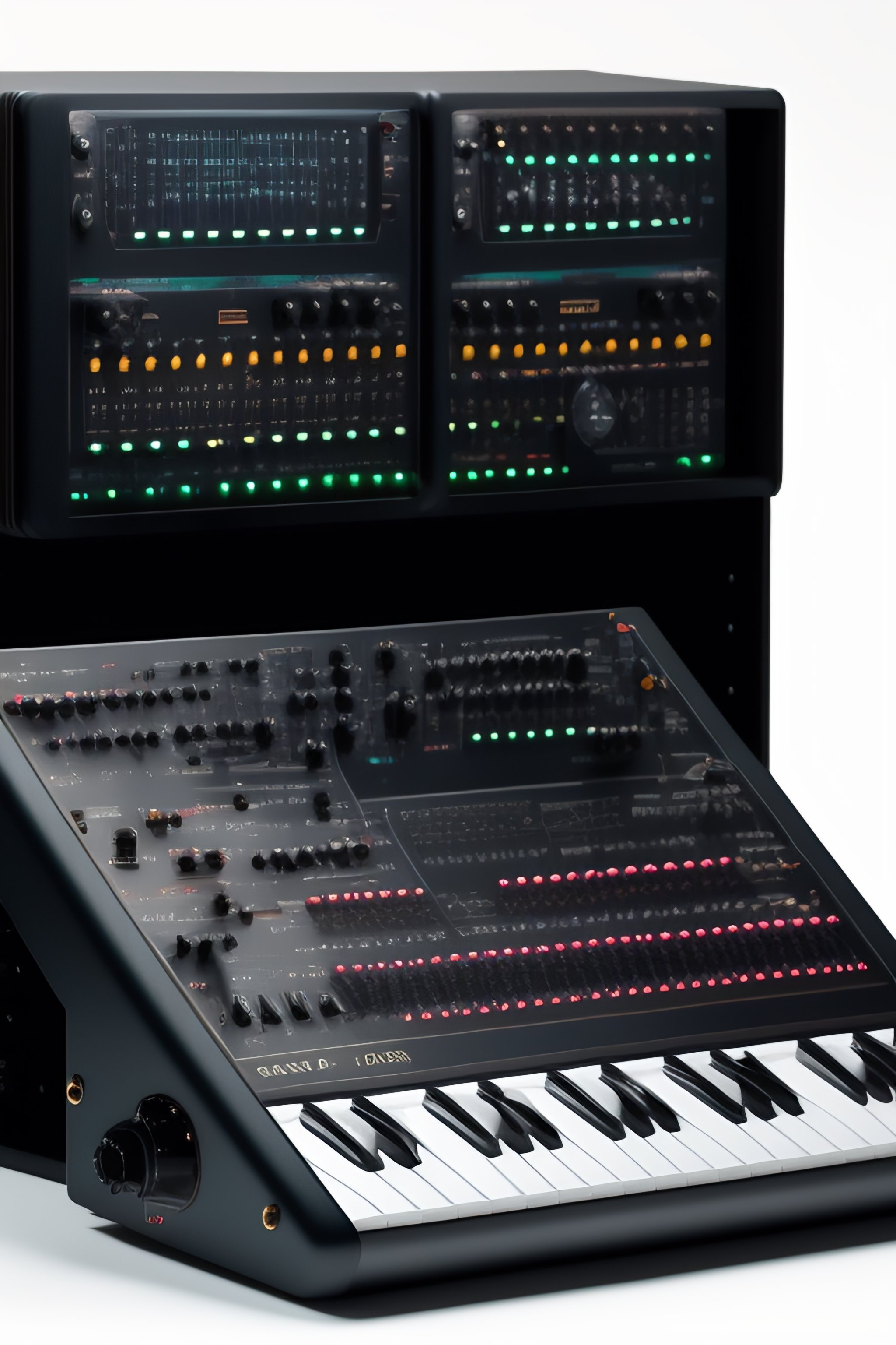 Lexica - A modular analog synthesizer, 8k high resolution photo