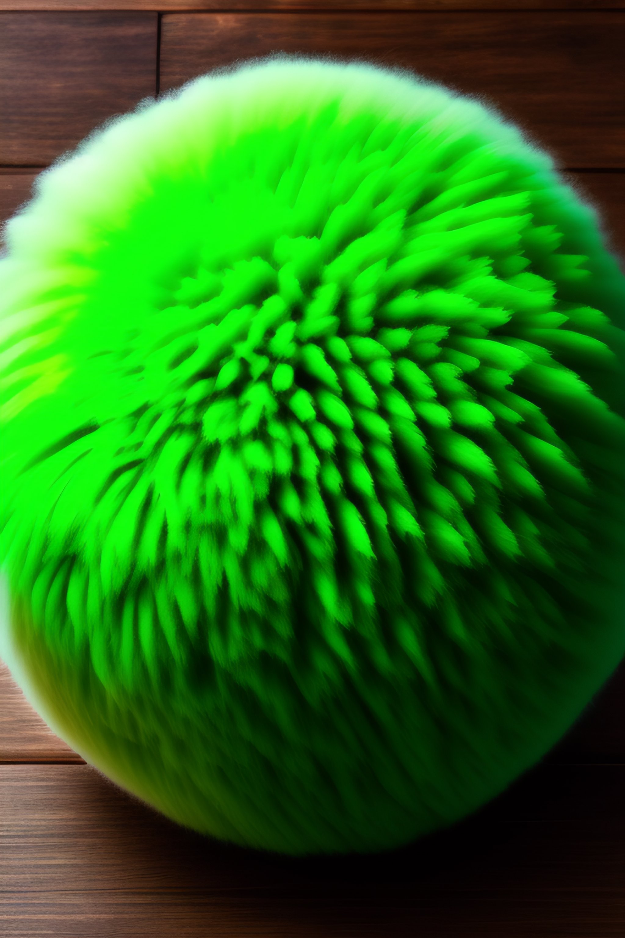 Lexica - Green fluffy texture