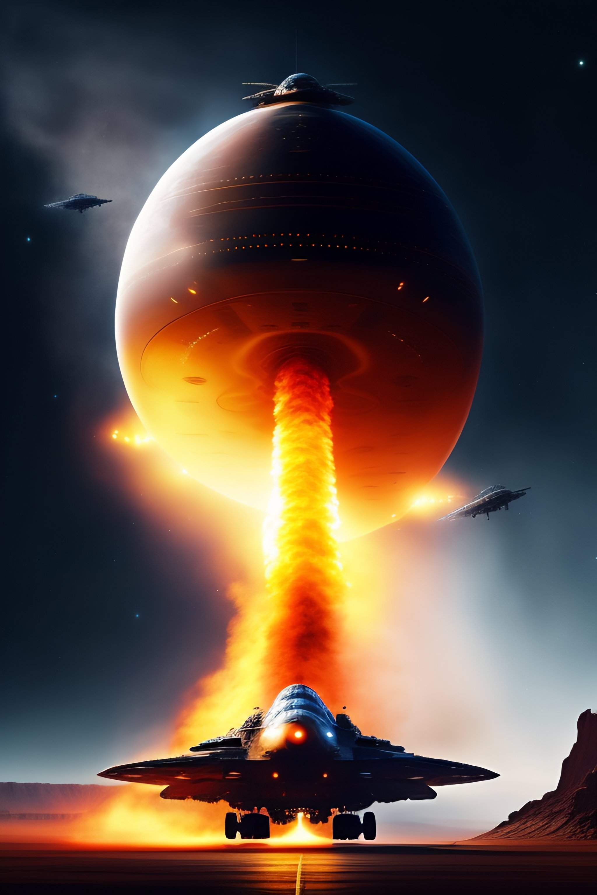 Attack Space Shuttle