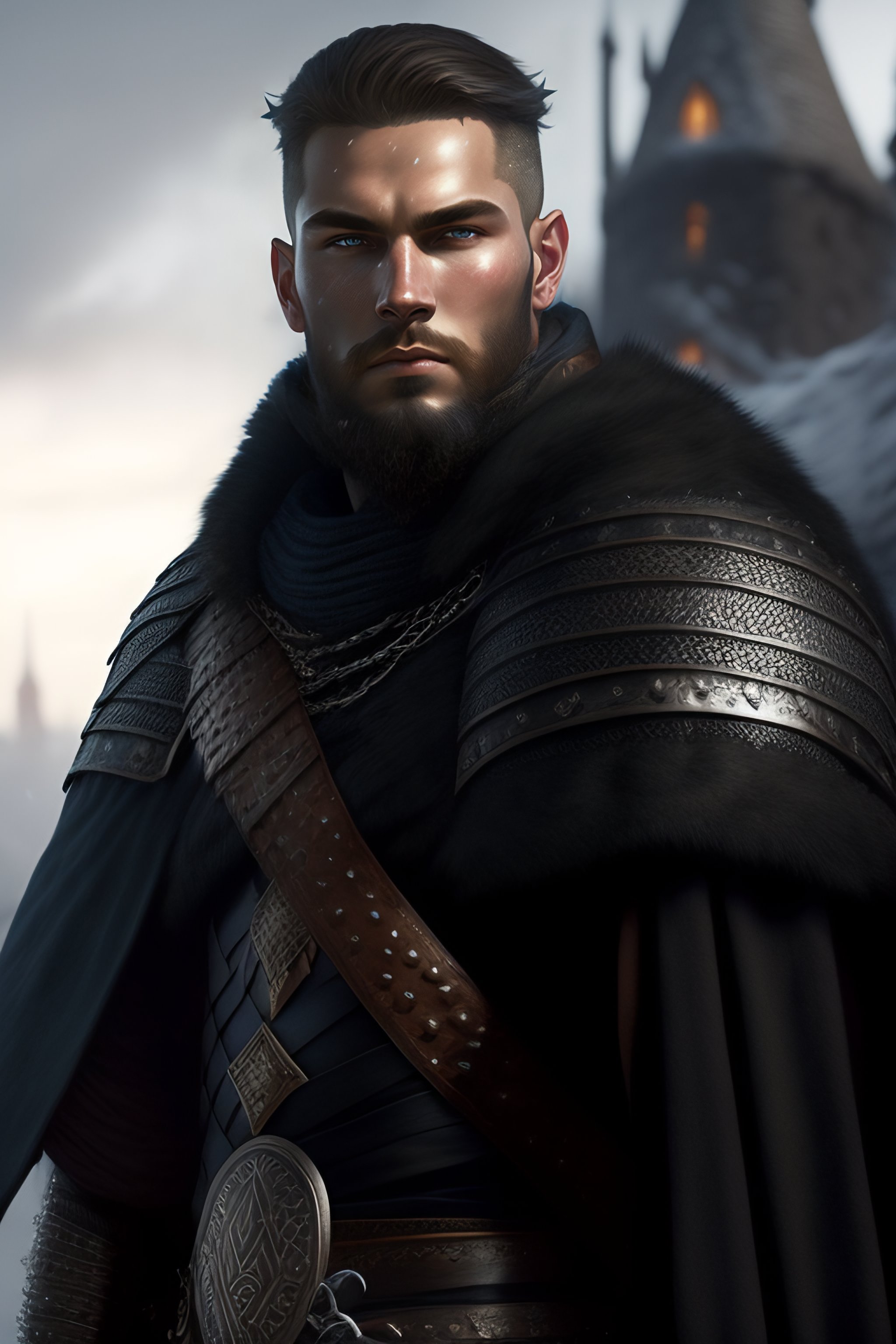 Lexica - Medieval portrait of a viking warrior young man mercenary ...