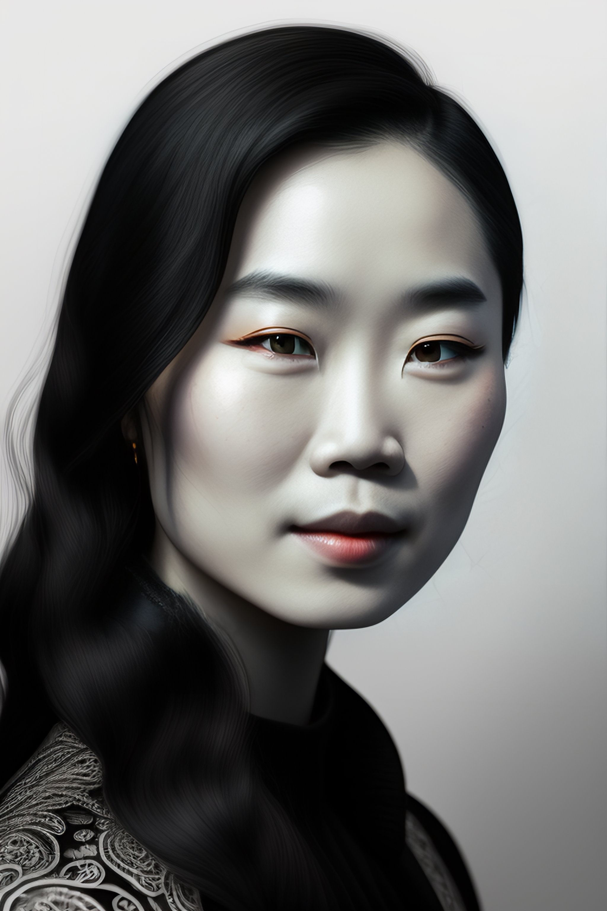 Lexica - Closeup portrait of mitski, an ultrafine detailed illustration ...