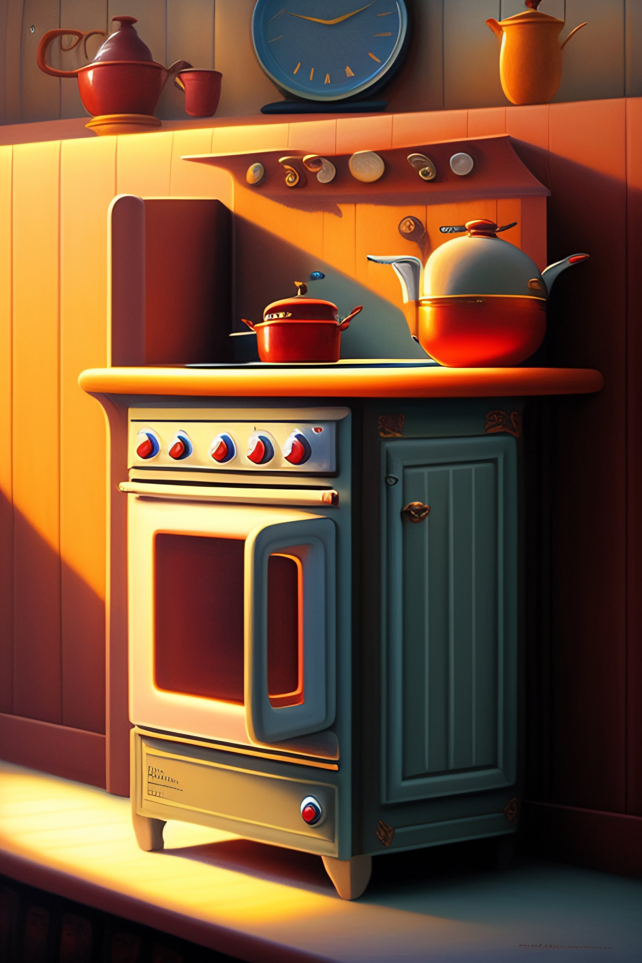 Lexica - Kirby kitchen appliance by Shaun Tan