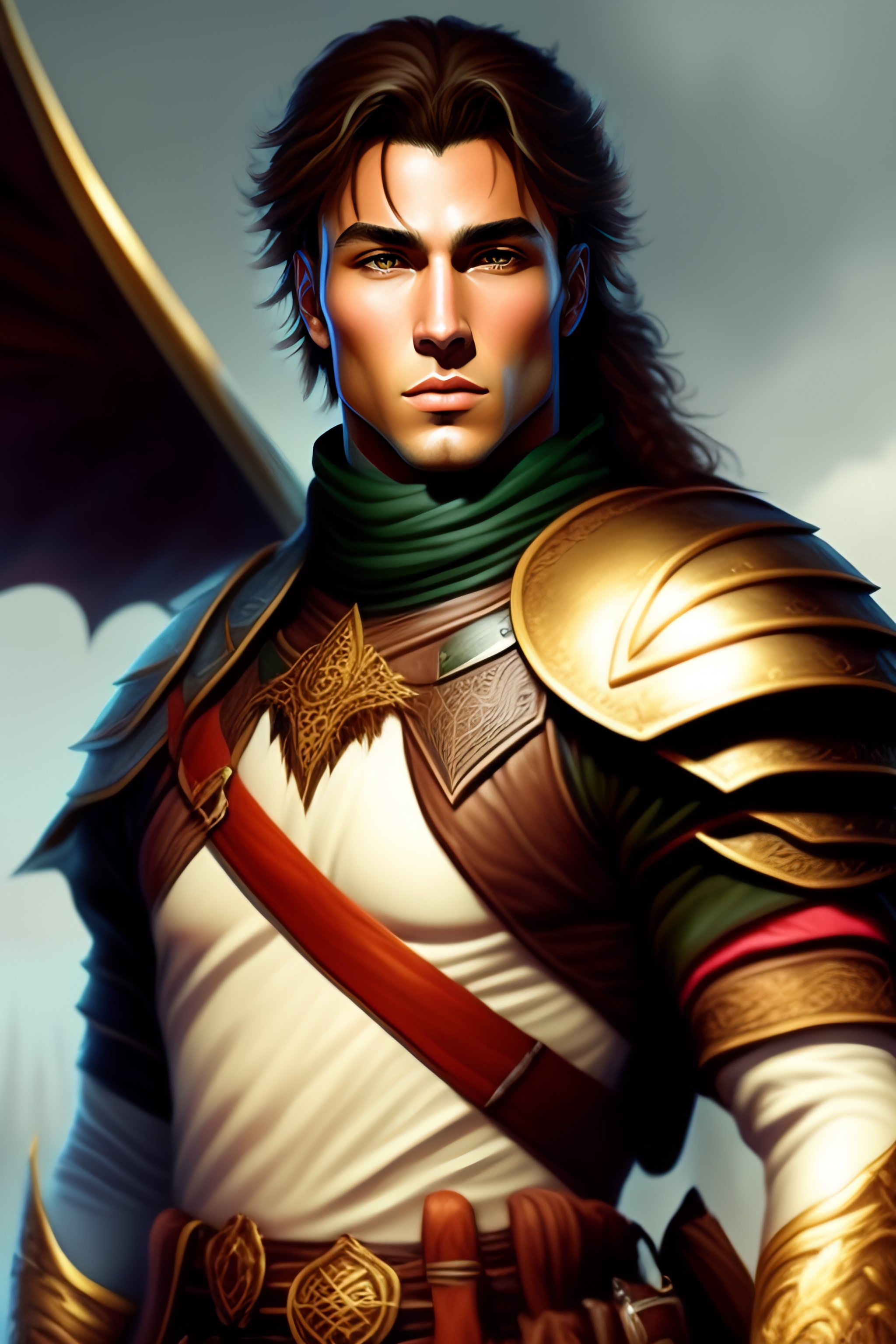 Lexica - Illustration of D&D Male Ranger