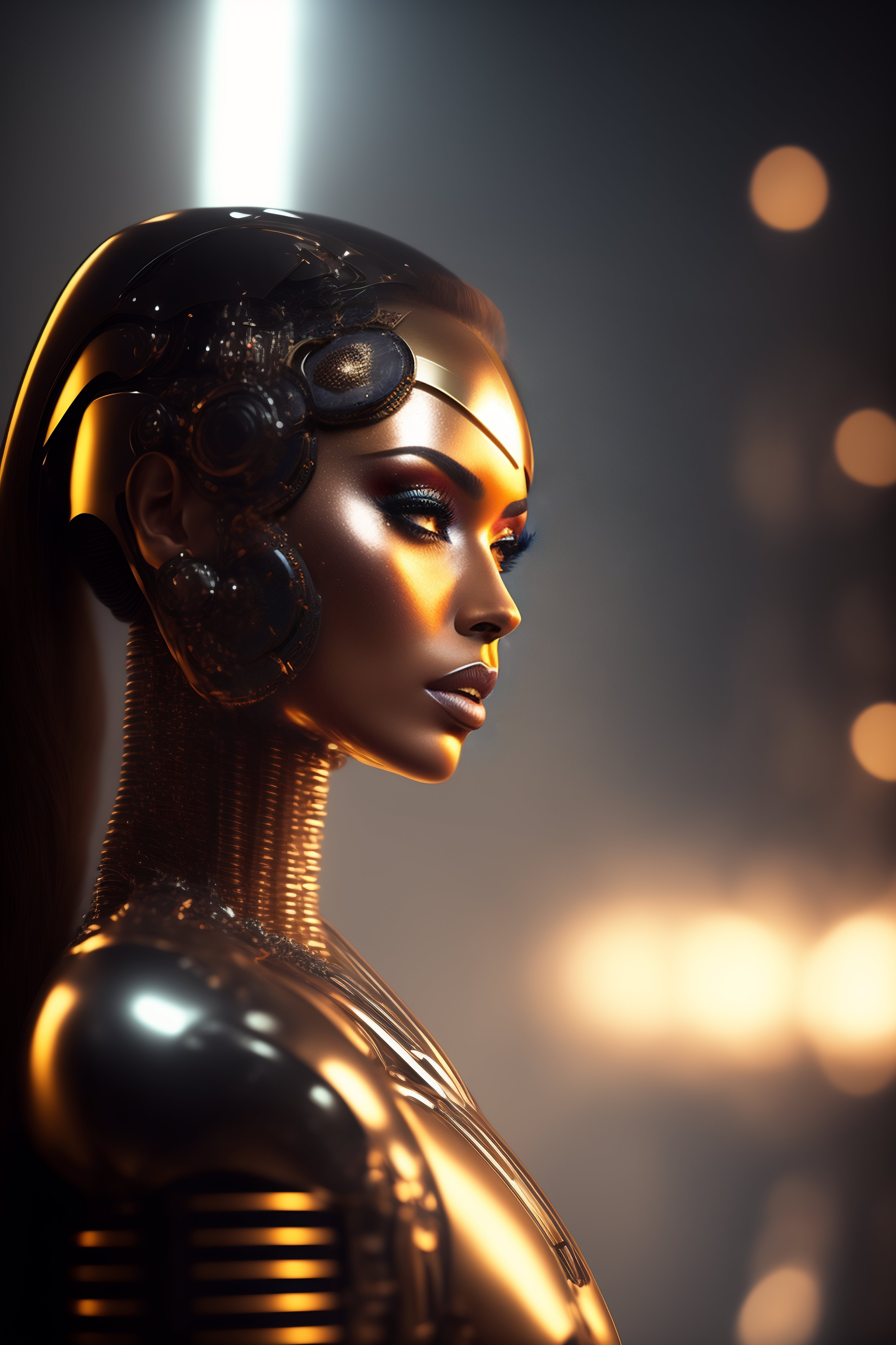 Lexica - Half human half robot