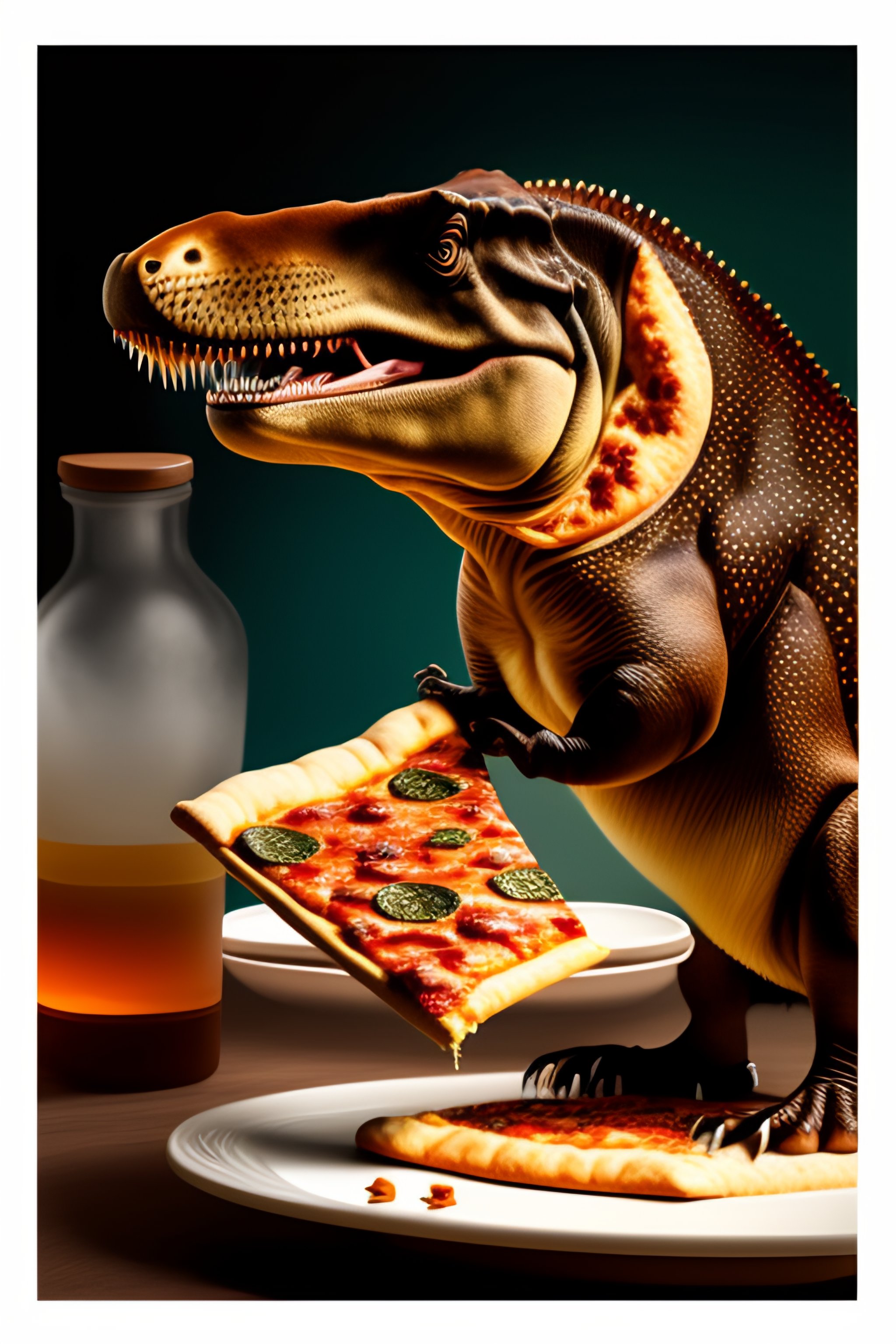 Dinosaurs T Rex Real Eating