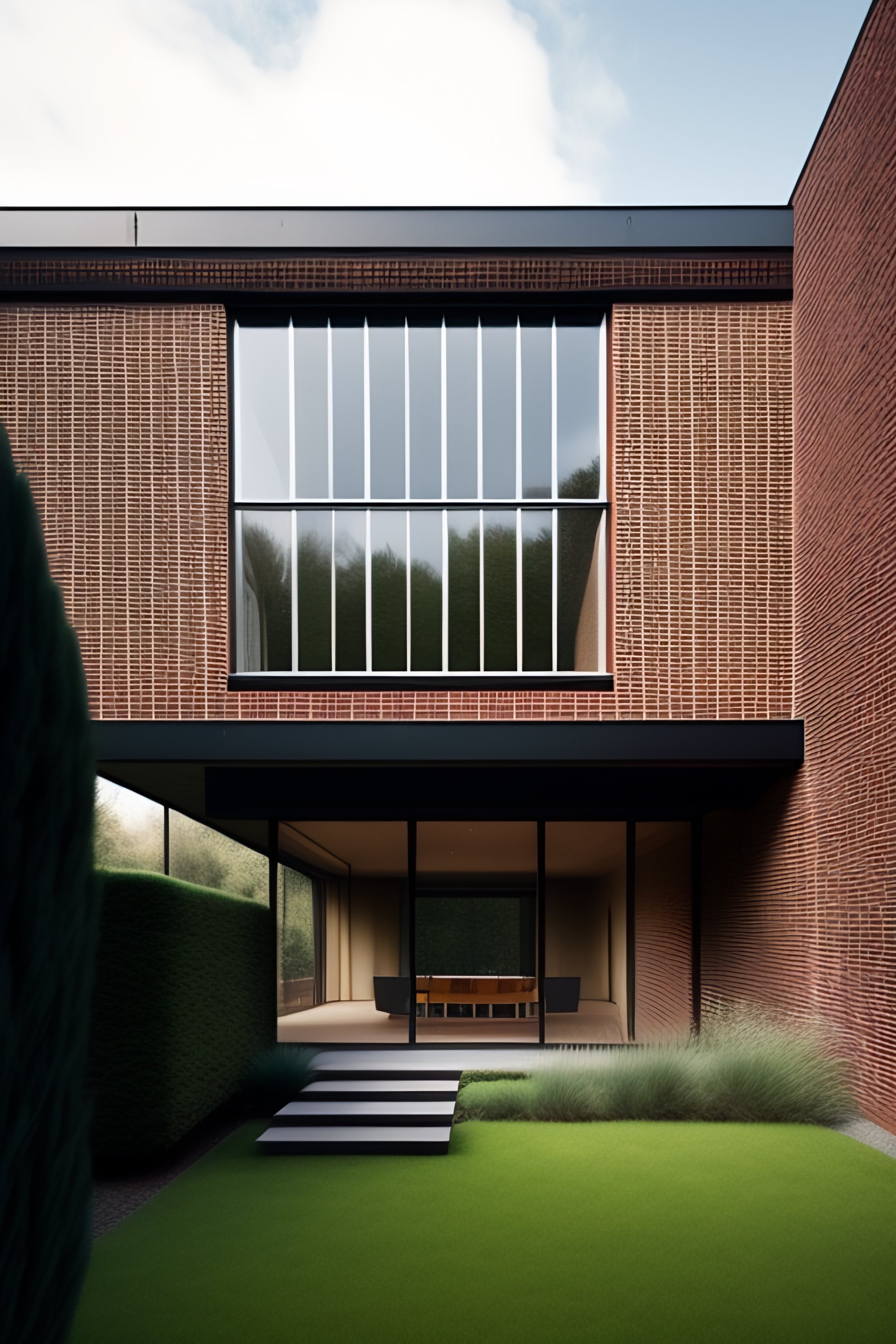 Lexica - Brick house designed by Dieter Rams