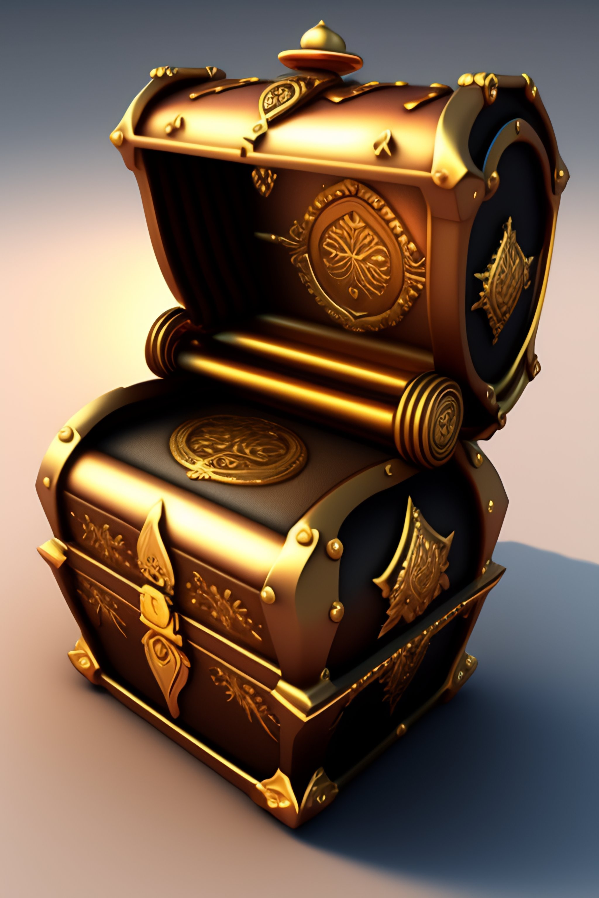 Lexica - 2d graphic, treasure chest