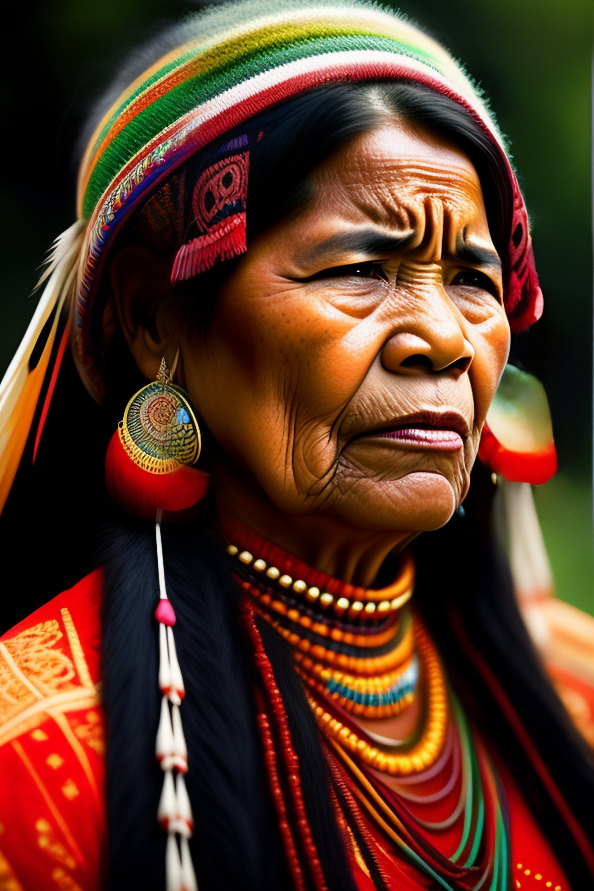 Lexica - Indigenous people crying