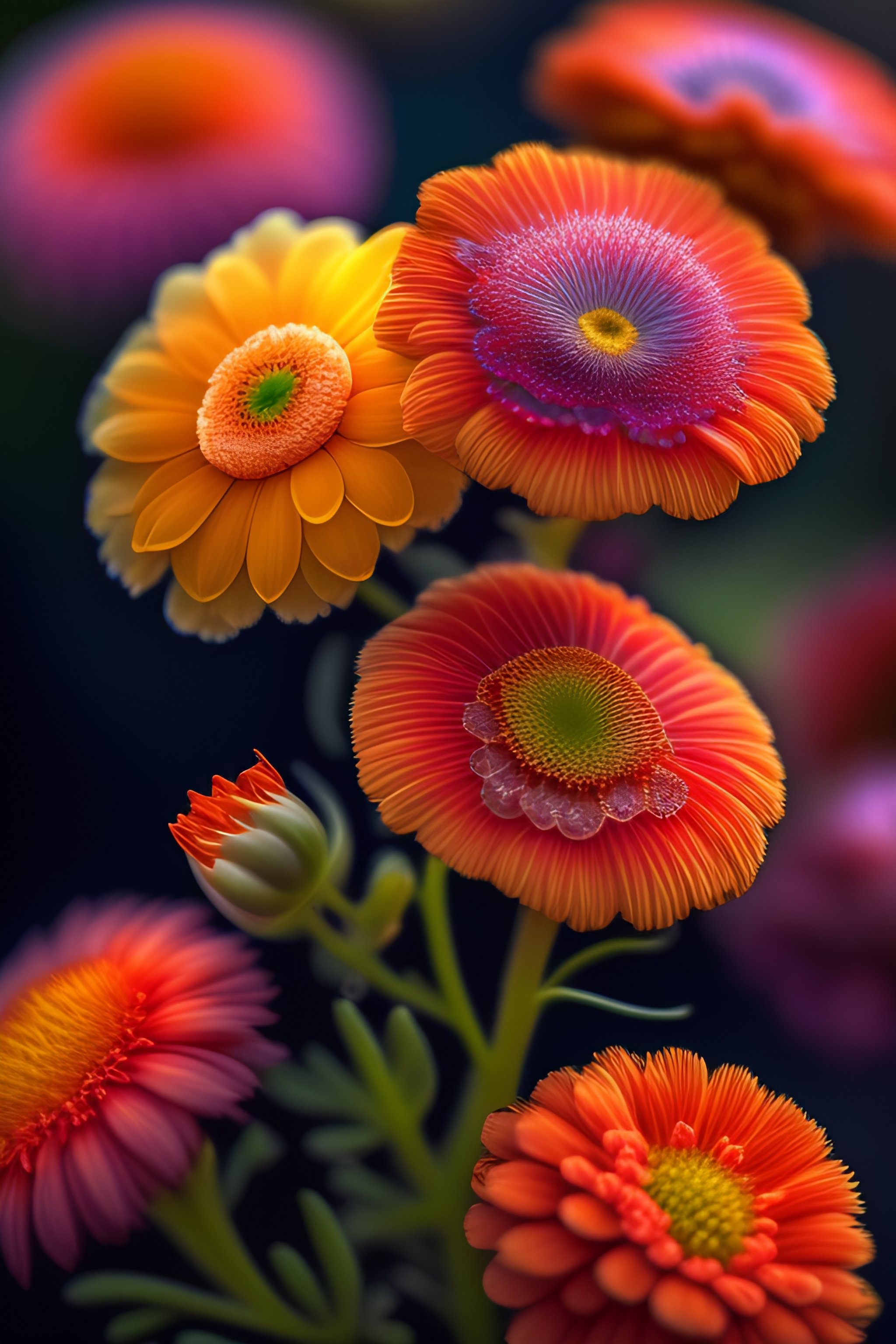 Lexica - Intricate flowers