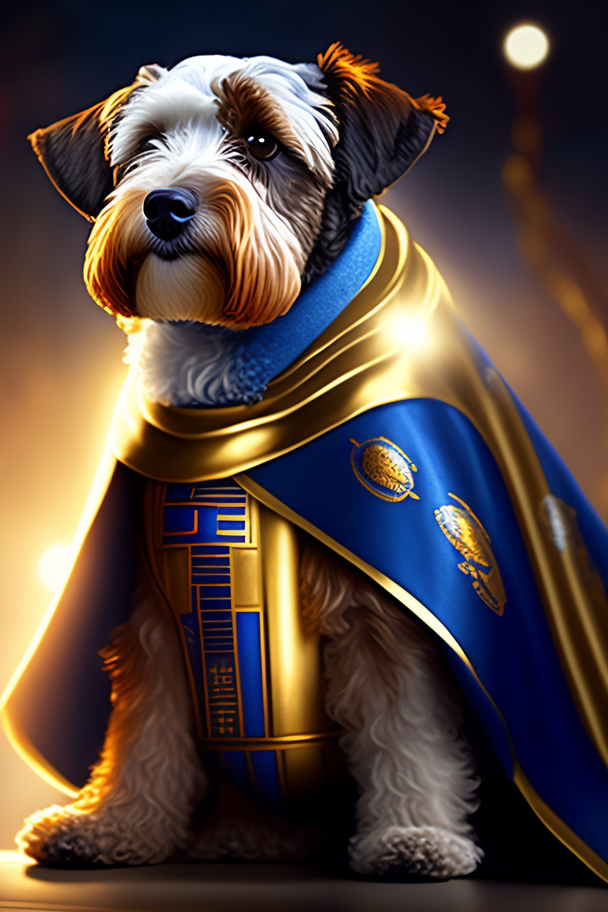 Lexica - Star Wars scene artificial intelligence aBedlington border ...