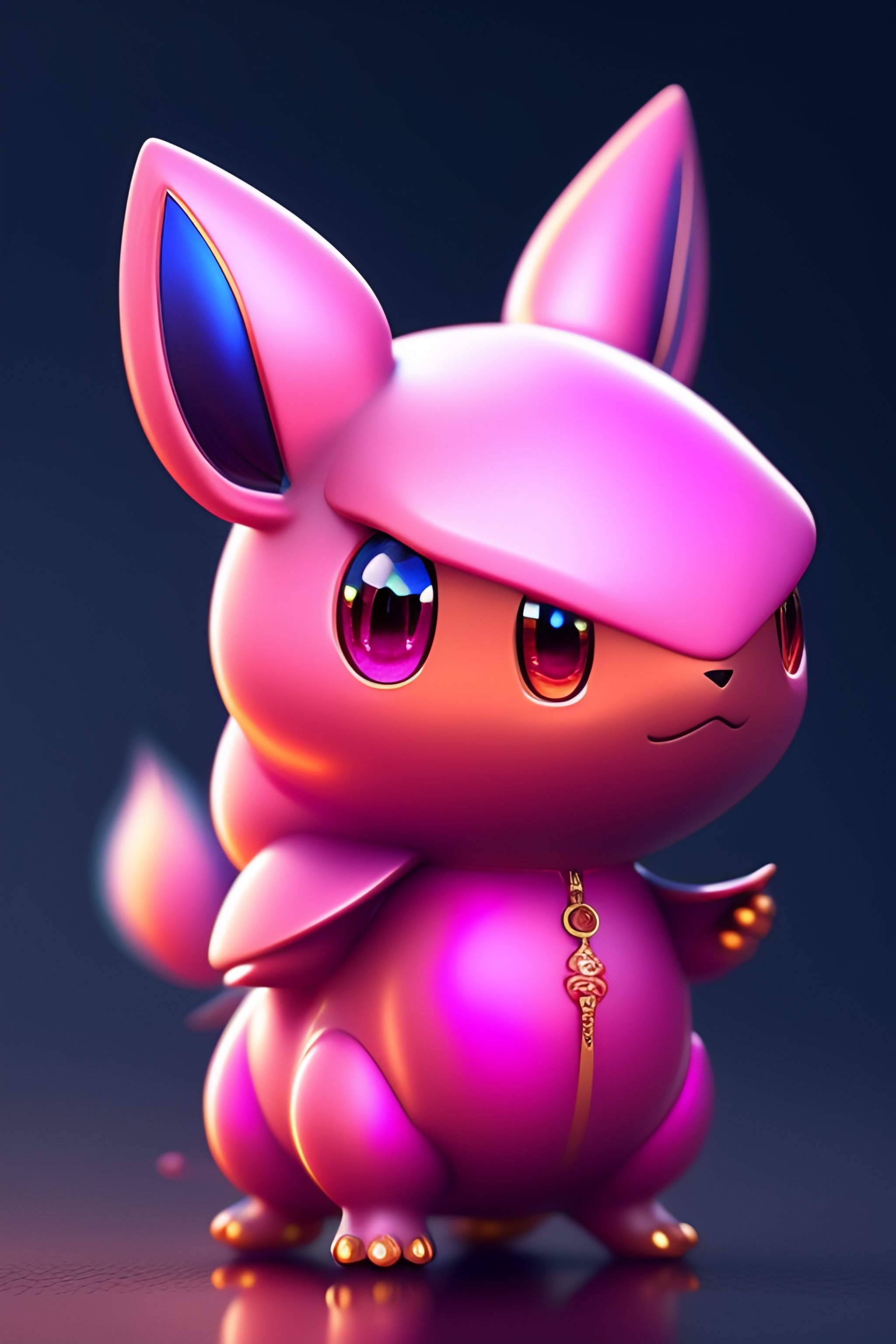 Lexica - A cute psychic type pokemon:: by beeple and James Gilleard and ...