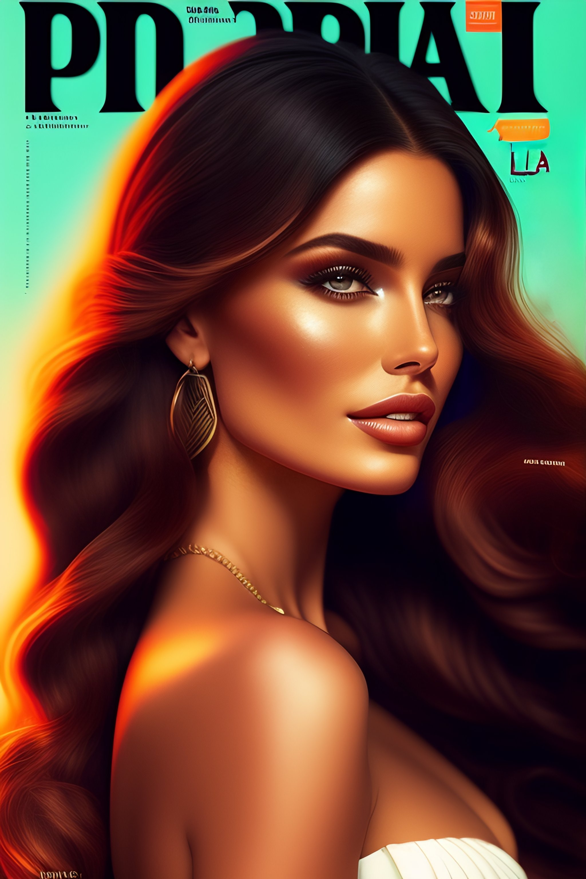 Lexica - "La portada de la revista es una imagen impactante y ...