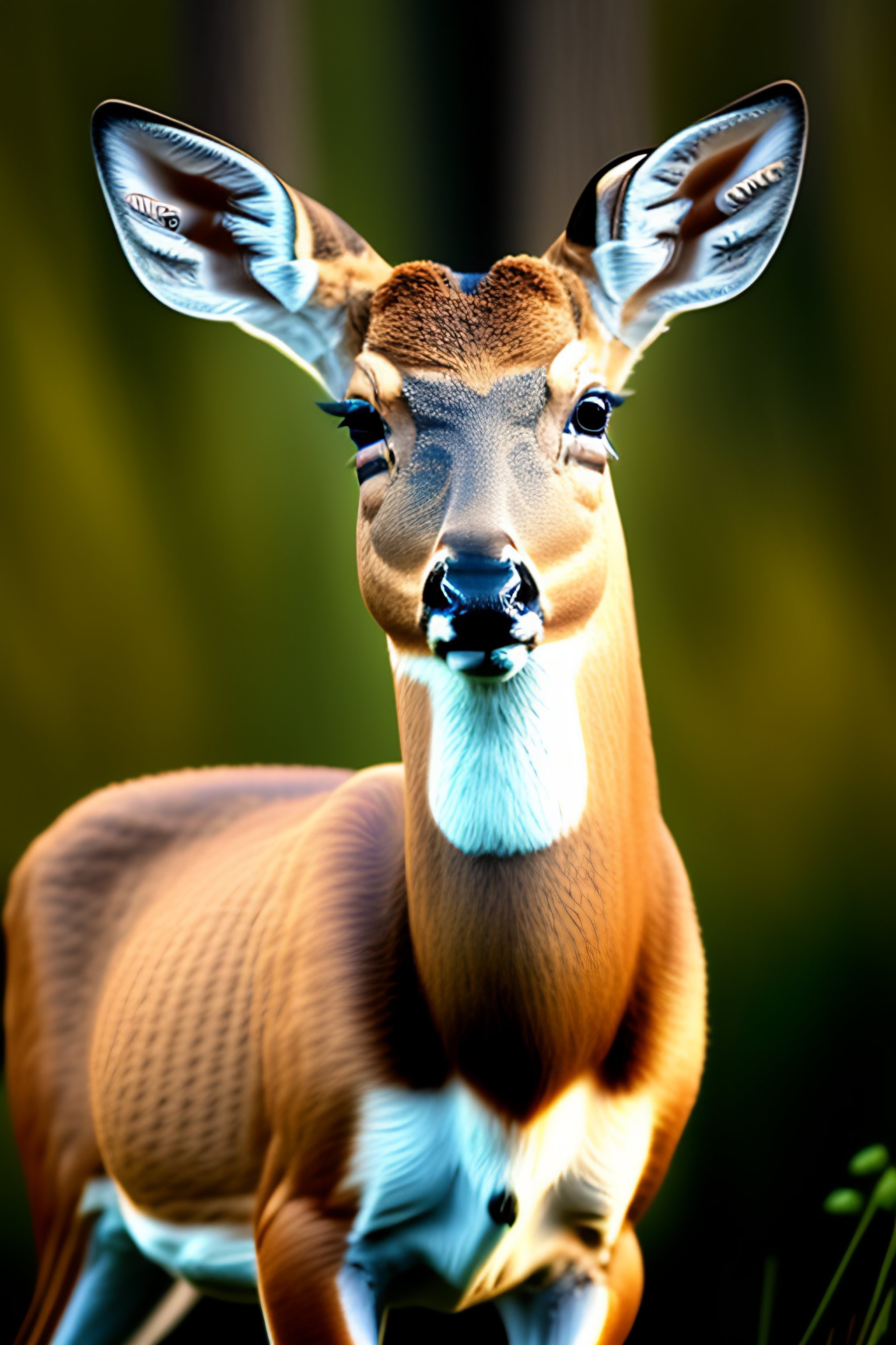 Lexica - A deer mixed with a mouse