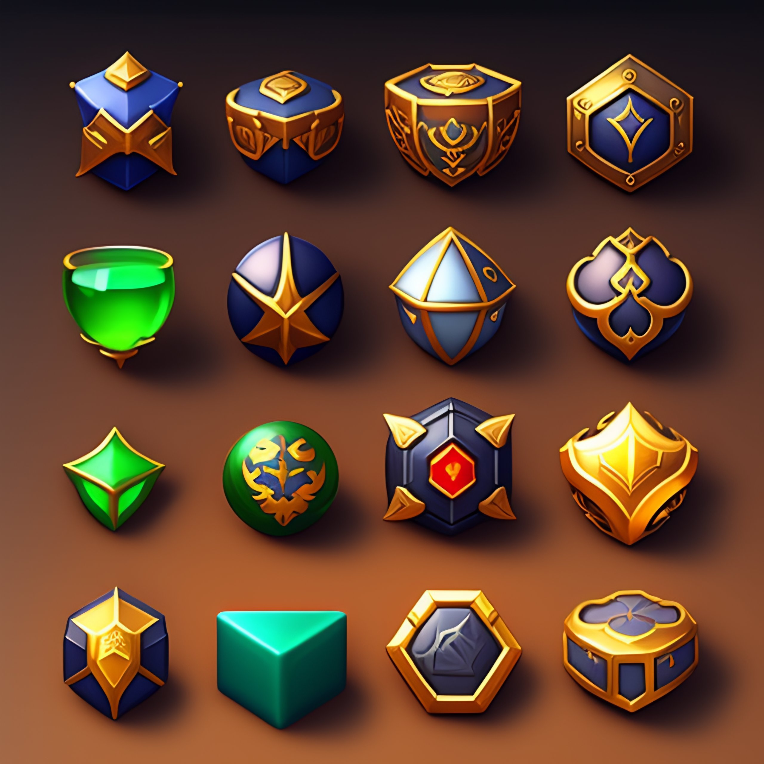 Lexica - Stylized RPG game icons
