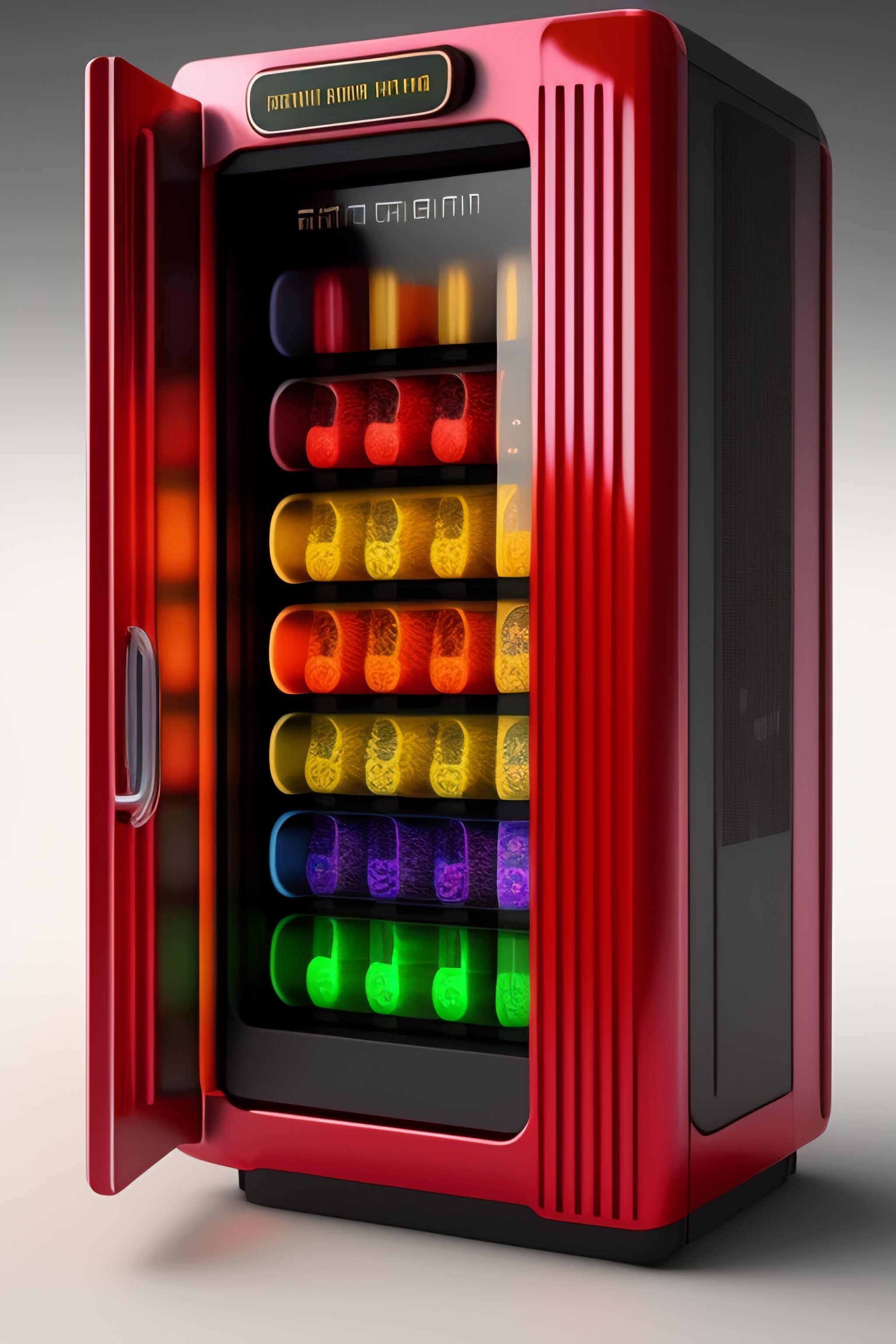 Lexica - A brain vending machine, realistic. Lots of detail, high res